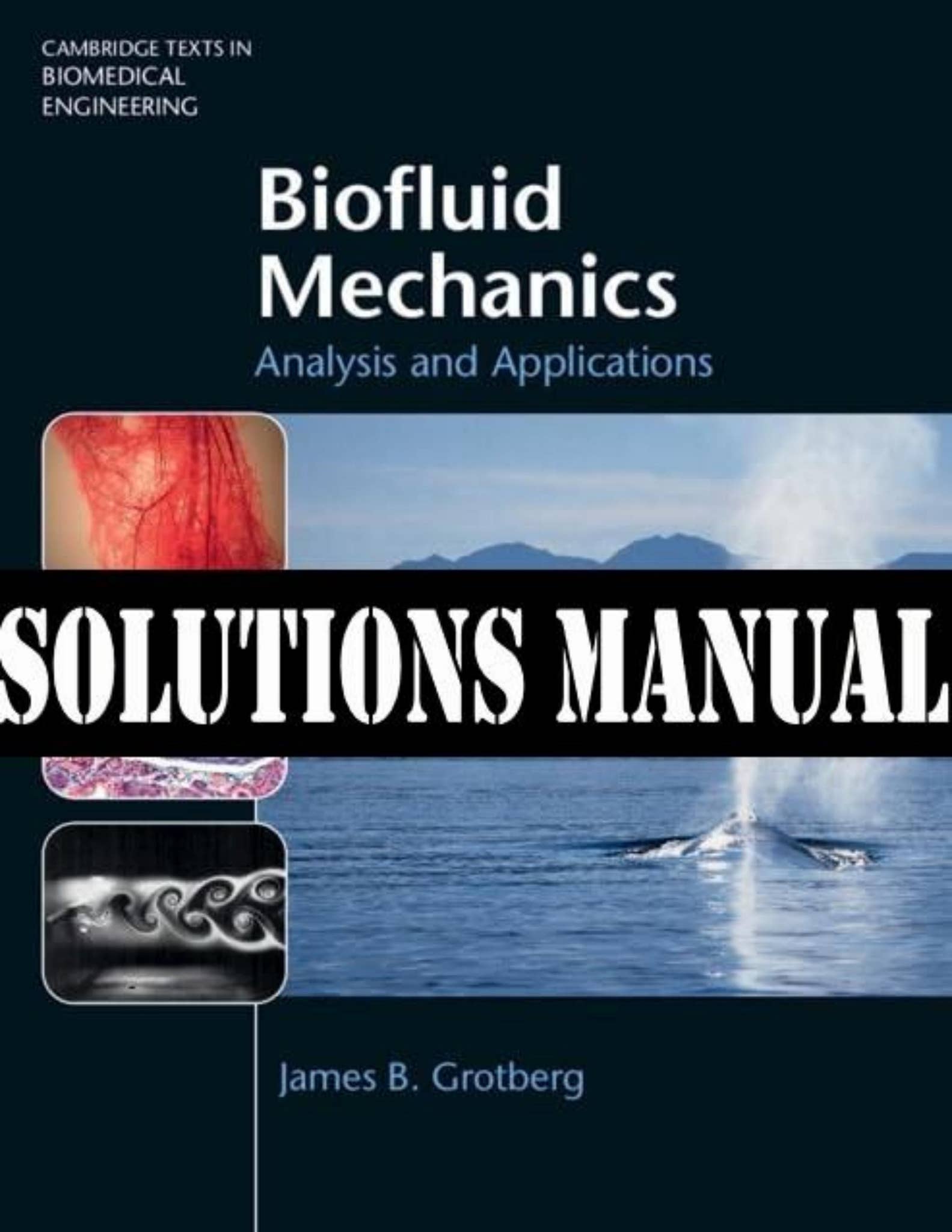 SOLUTIONS MANUAL for Biofluid Mechanics Analysis and Applications. New Edition by ...