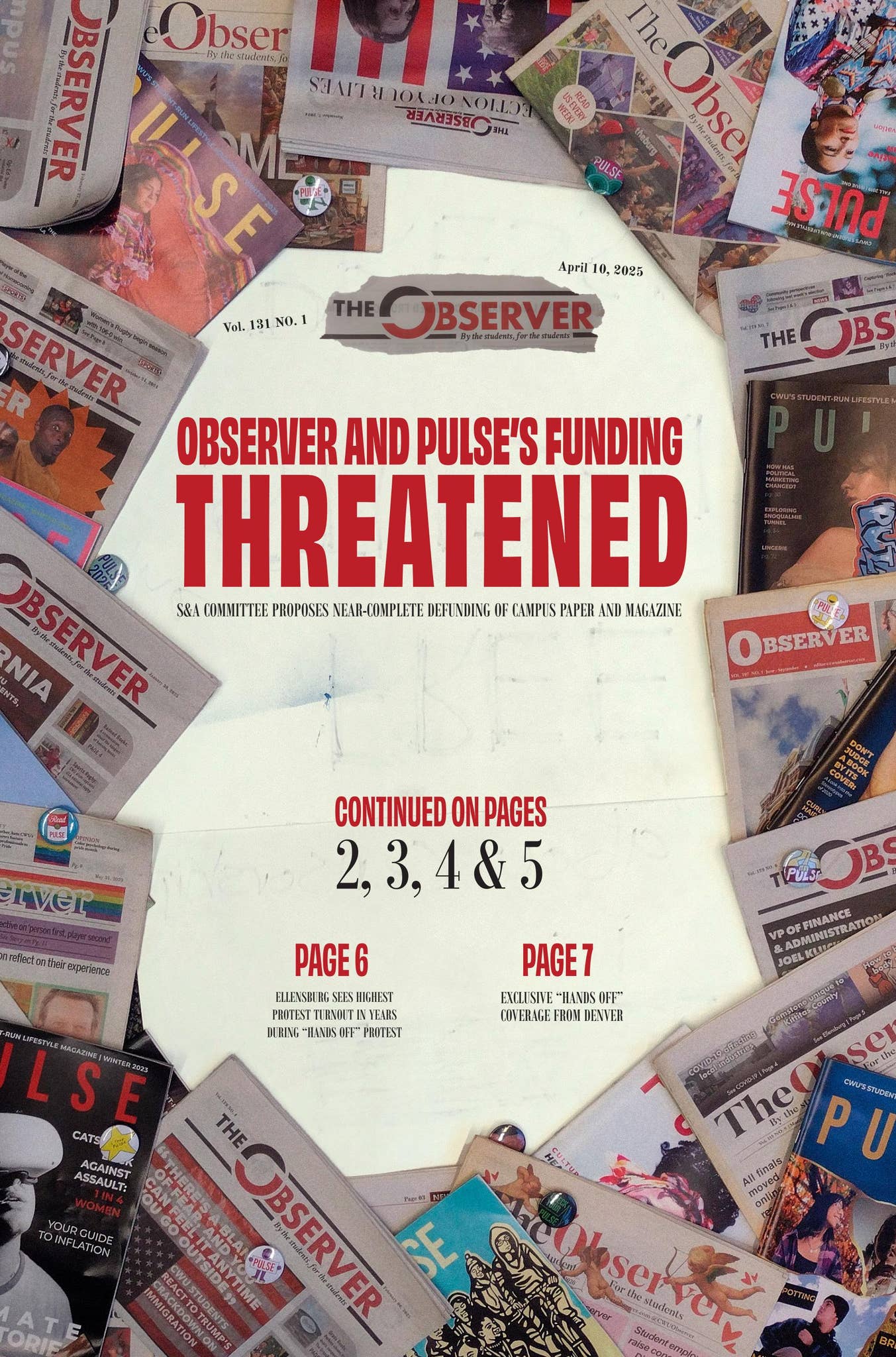 The Observer, Spring 2025 – Issue1 by CWU Observer - Issuu