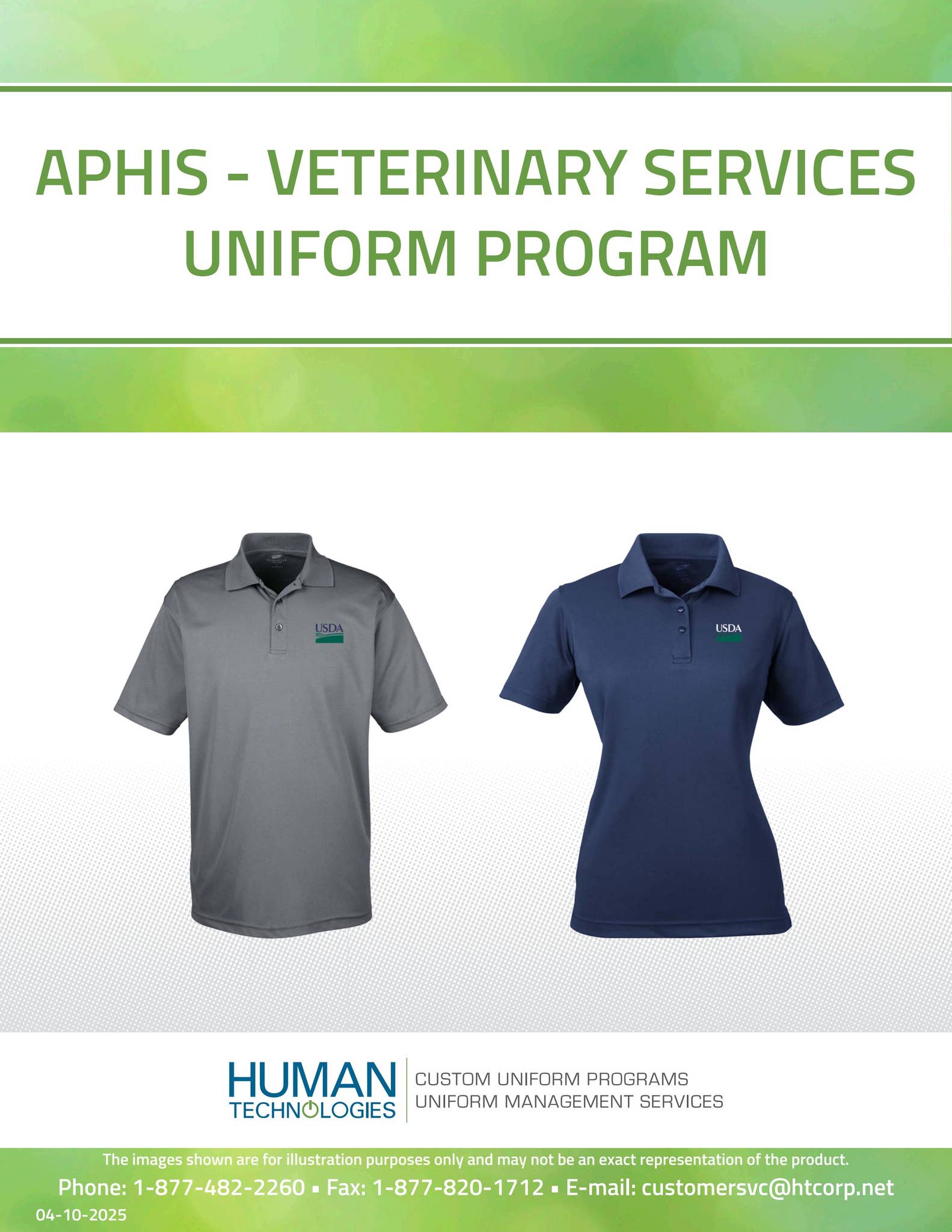 USDA-APHIS Veterinary Services Uniform Program by Human Technologies ...