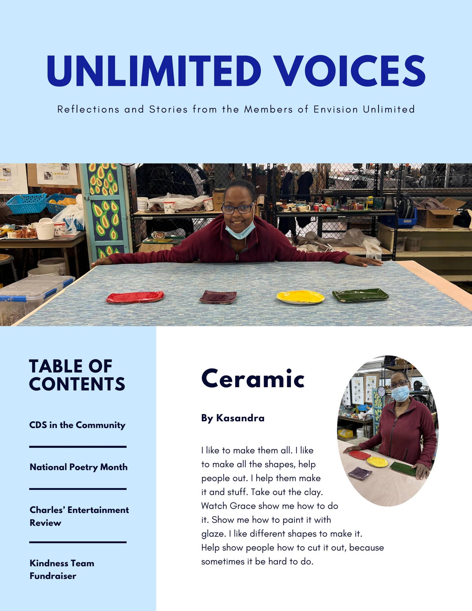 Unlimited Voices, Vol. 103 by envisionunlimitedchicago - Issuu