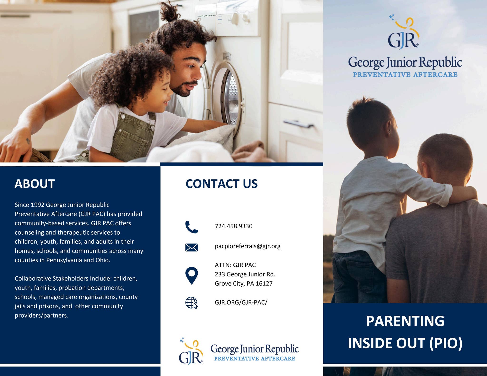 Parenting Inside Out (PIO) Brochure by George Junior Republic - Issuu