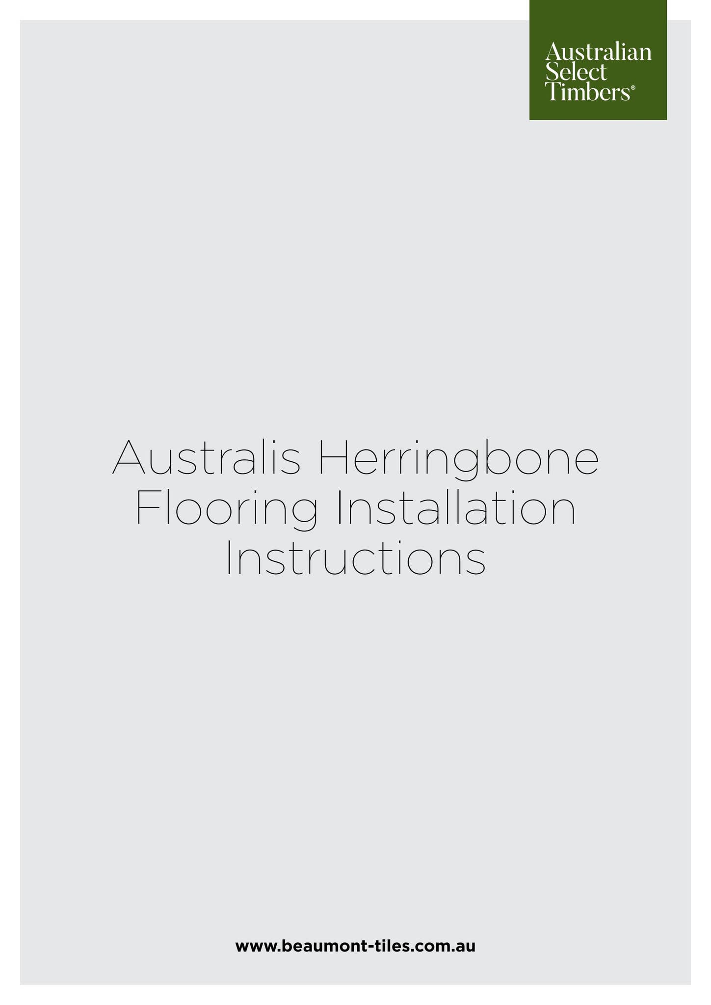 Engineered Timber - AST Installation Guide Australis_HB by Beaumont ...