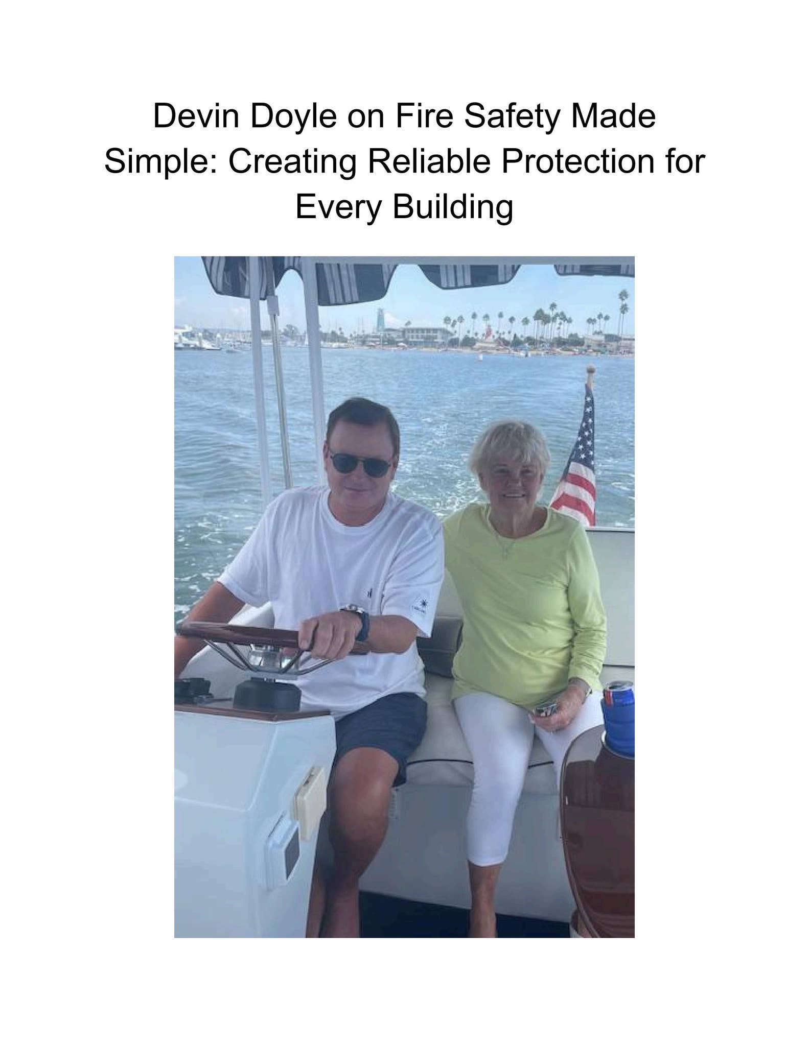 Devin Doyle on Fire Safety Made Simple: Creating Reliable Protection for Every Building by Devin ...