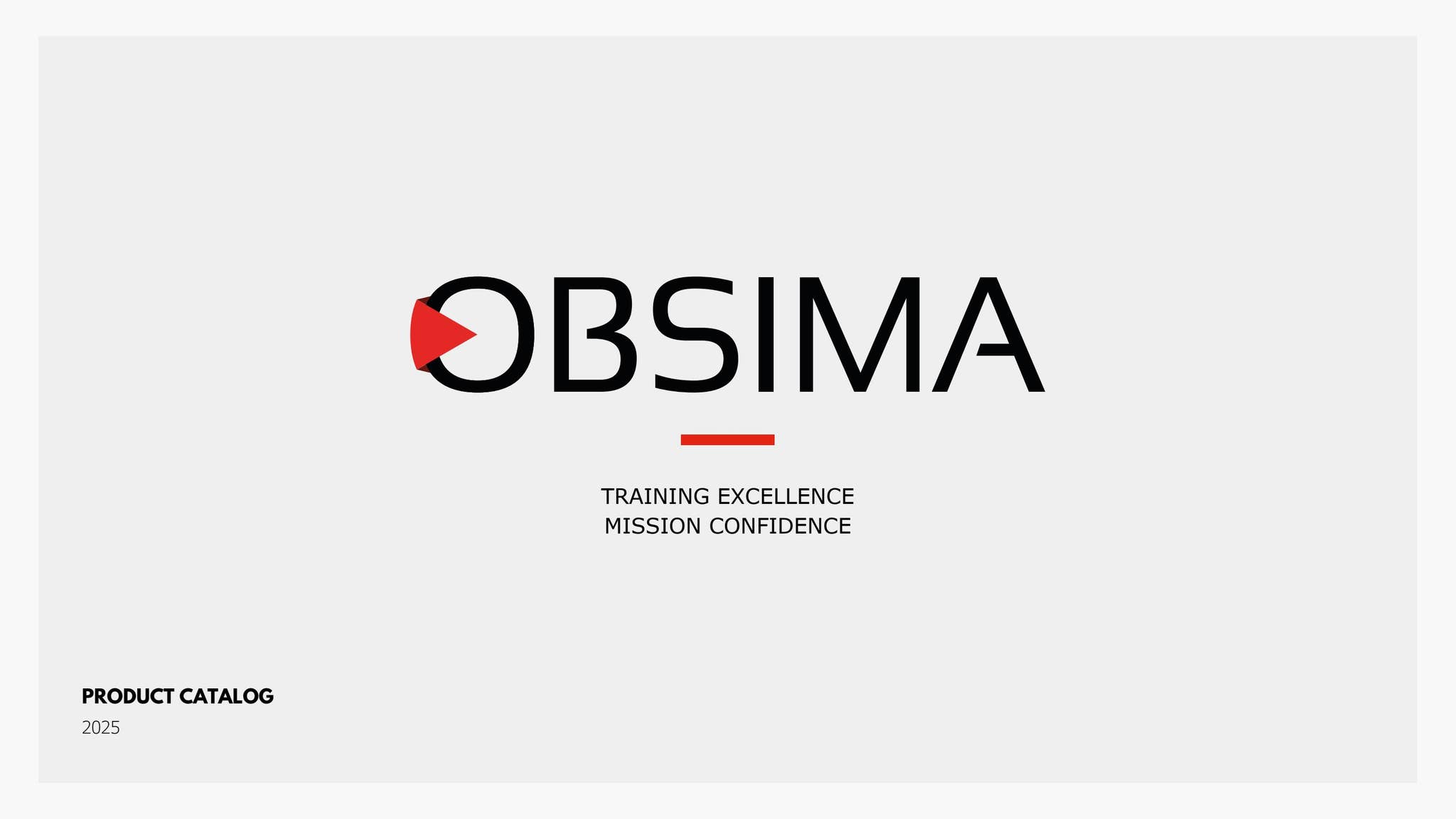 OBSIMA AB Product Catalog 2025 - ENG by obsima-ab - Issuu