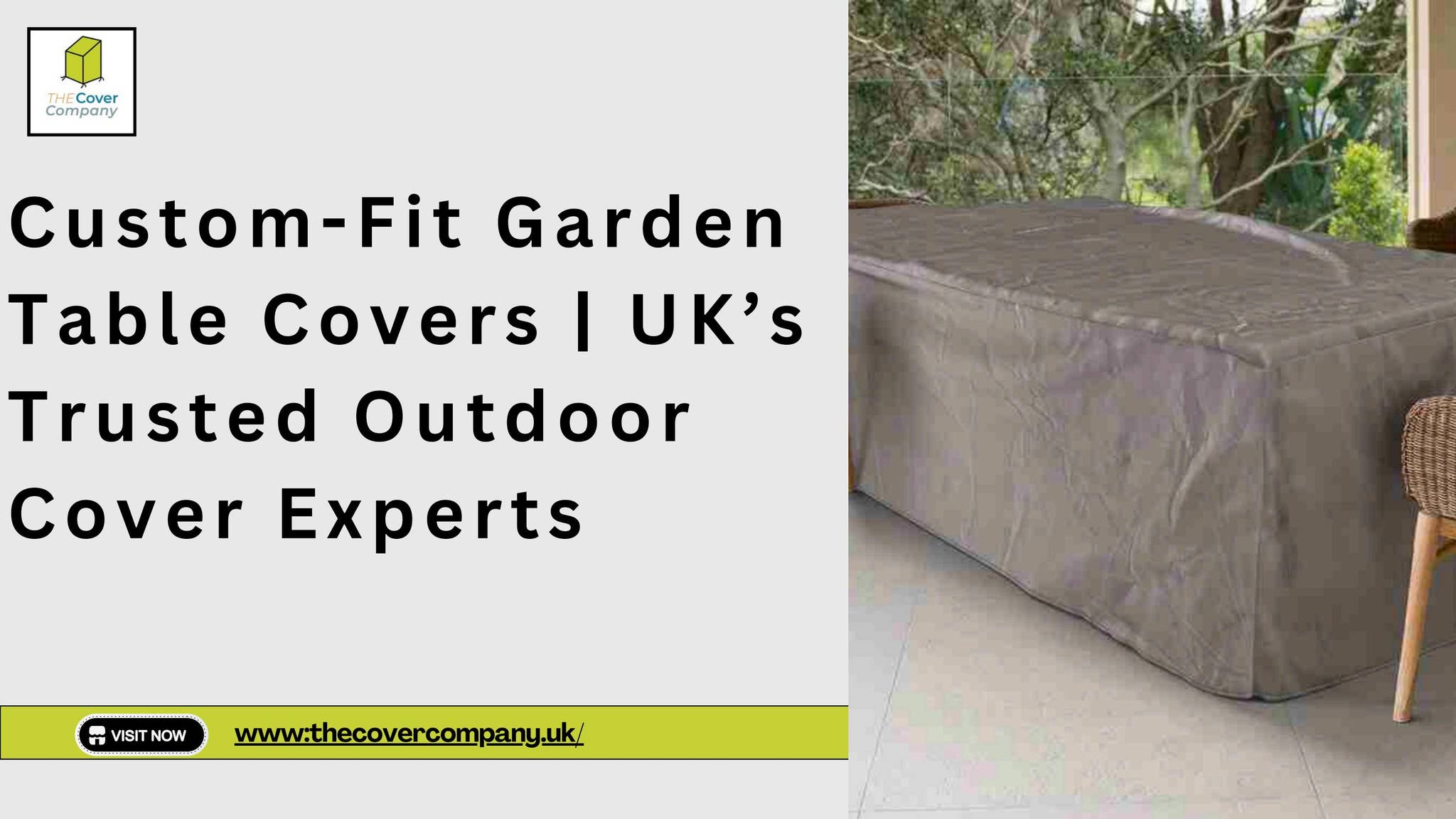 Custom-Fit Garden Table Covers | UK’s Trusted Outdoor Cover Experts by ...