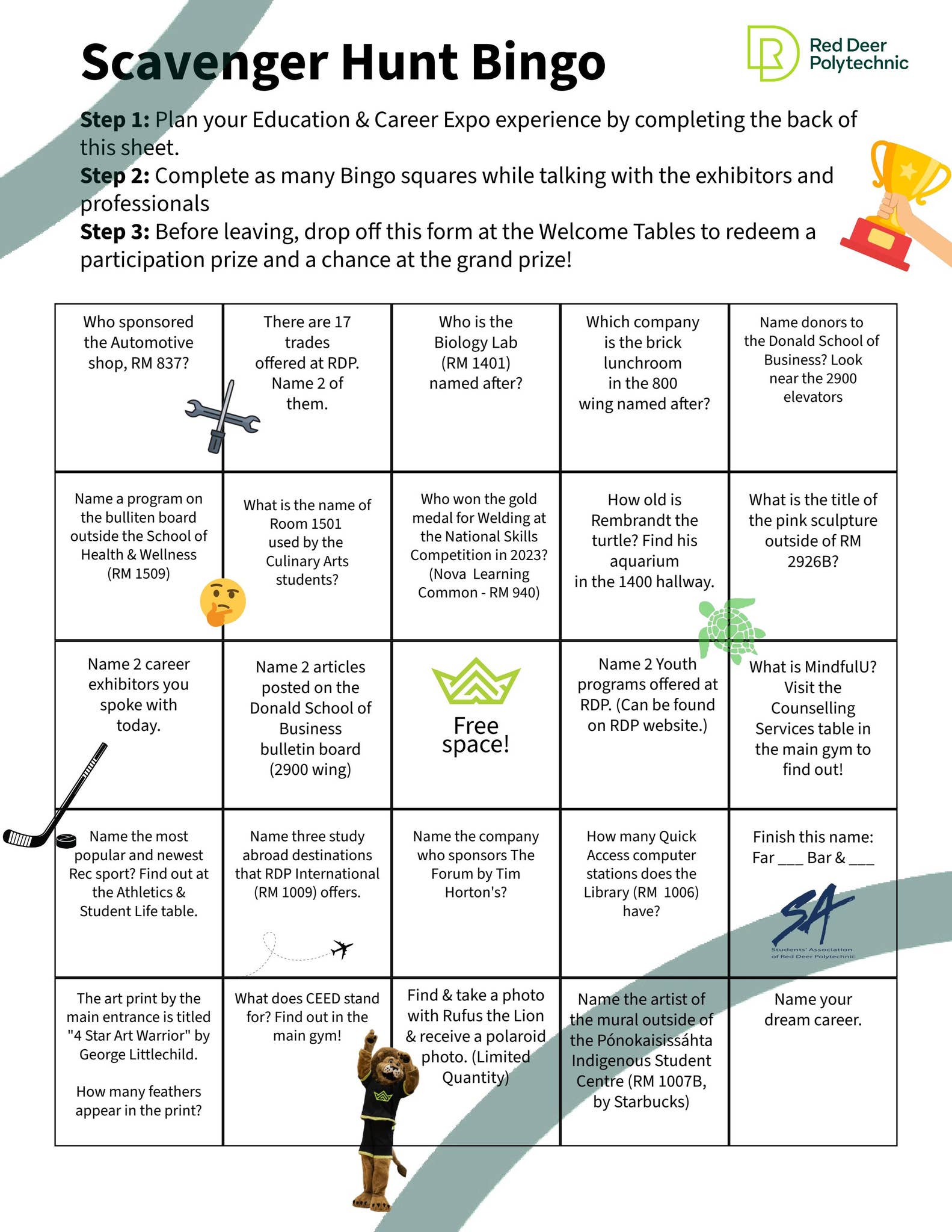Education & Career Expo Scavenger Hunt by rdpolytech - Issuu