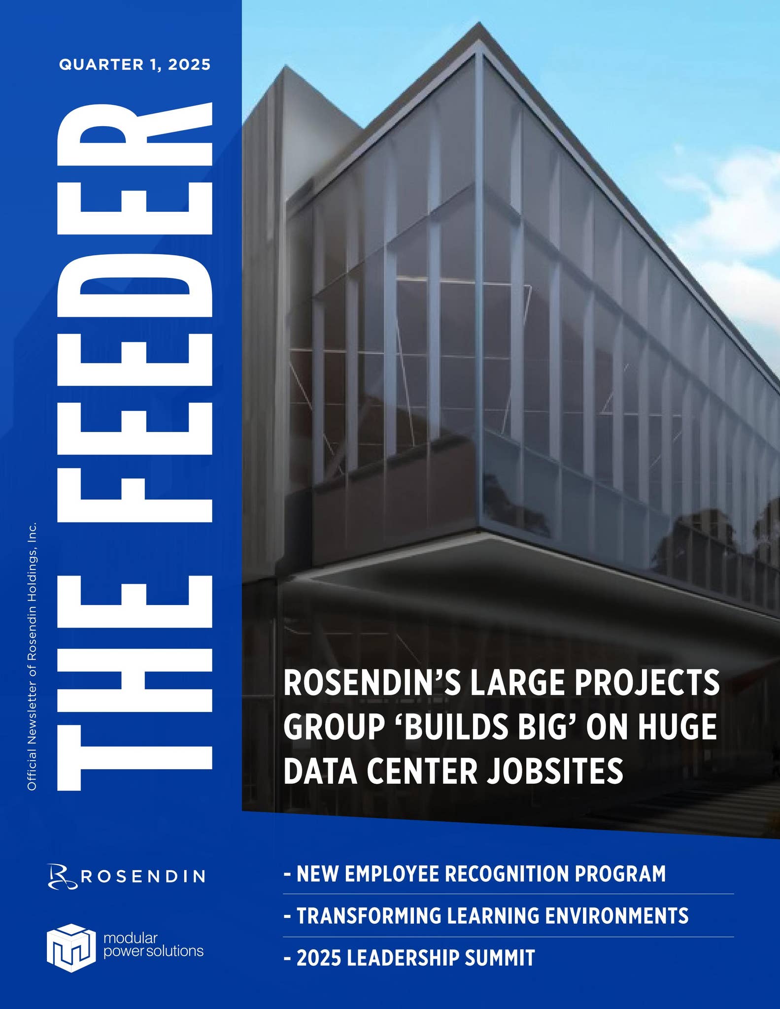 The Feeder: Rosendin's Large Projects Group 'Builds Big" On Huge Data ...