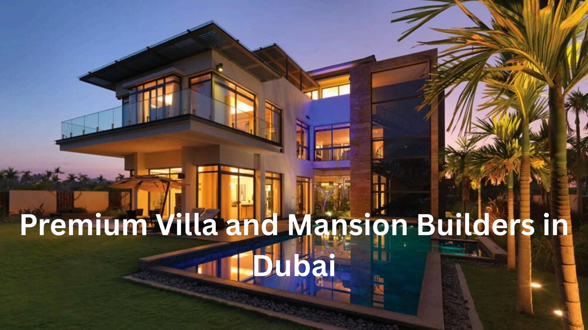 Premium Villa and Mansion Builders in Dubai by iconevox2024 - Issuu