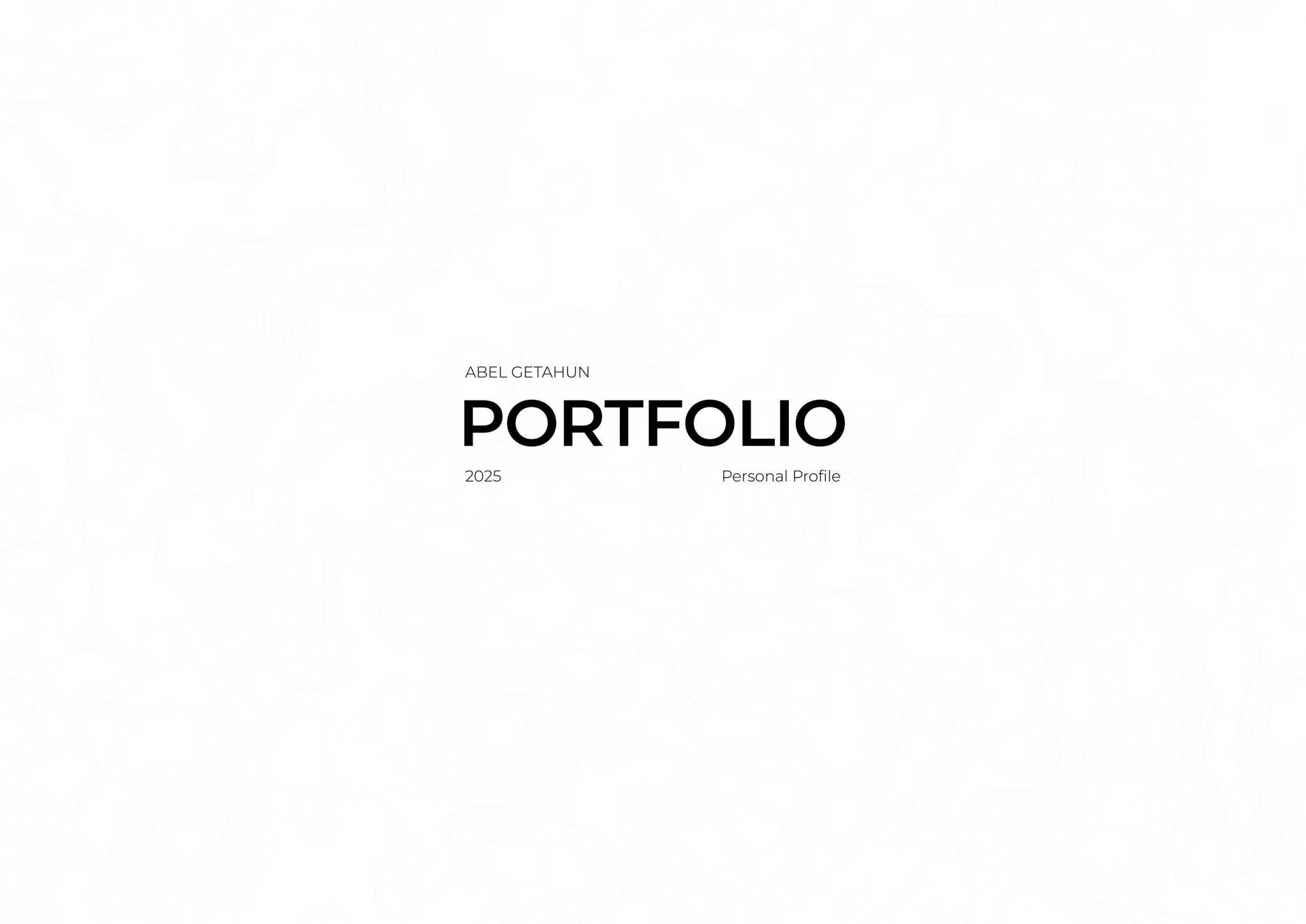 Abel Getahun_Portfolio_page by abel getahun - Issuu