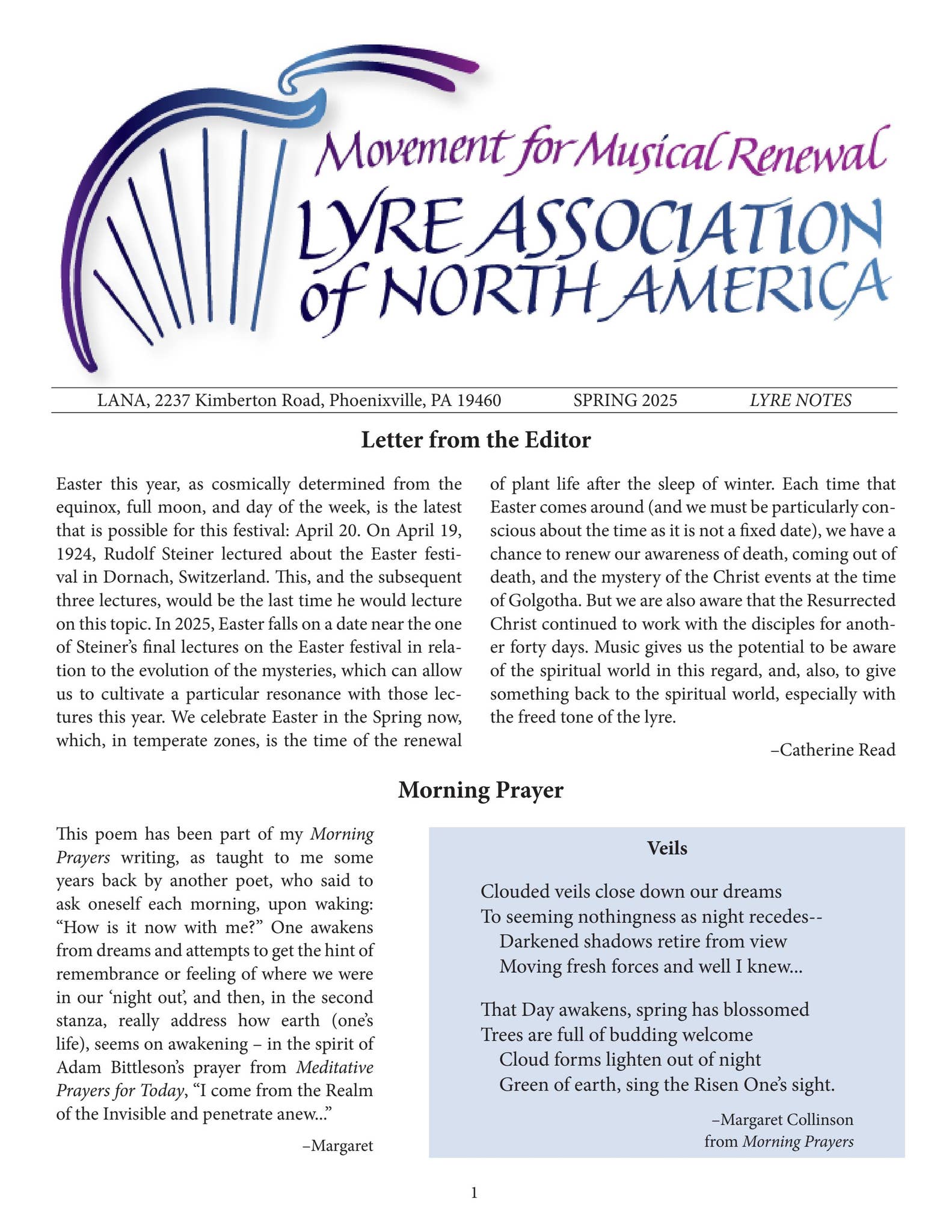LYRE-NOTES_Spring-2025 by Lyrists - Issuu