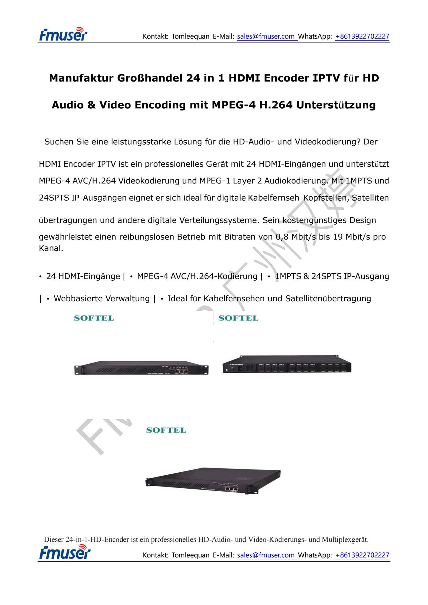 Manufaktur Großhandel 24 in 1 HDMI Encoder IPTV für HD Audio & Video ...