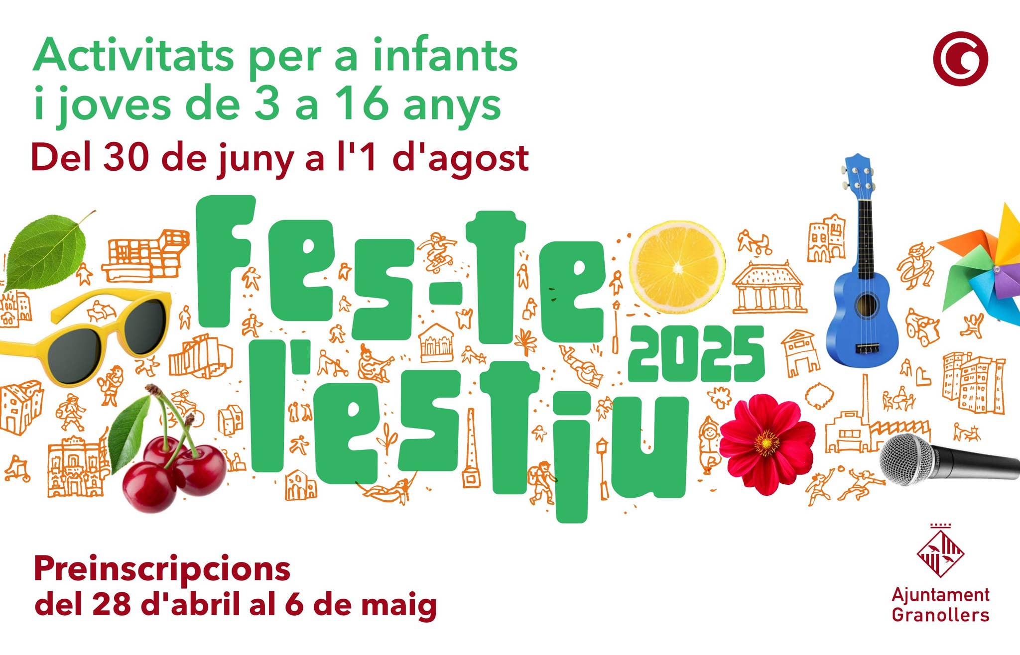 Fes-te l'estiu 2025 by Ajuntament de Granollers - Issuu