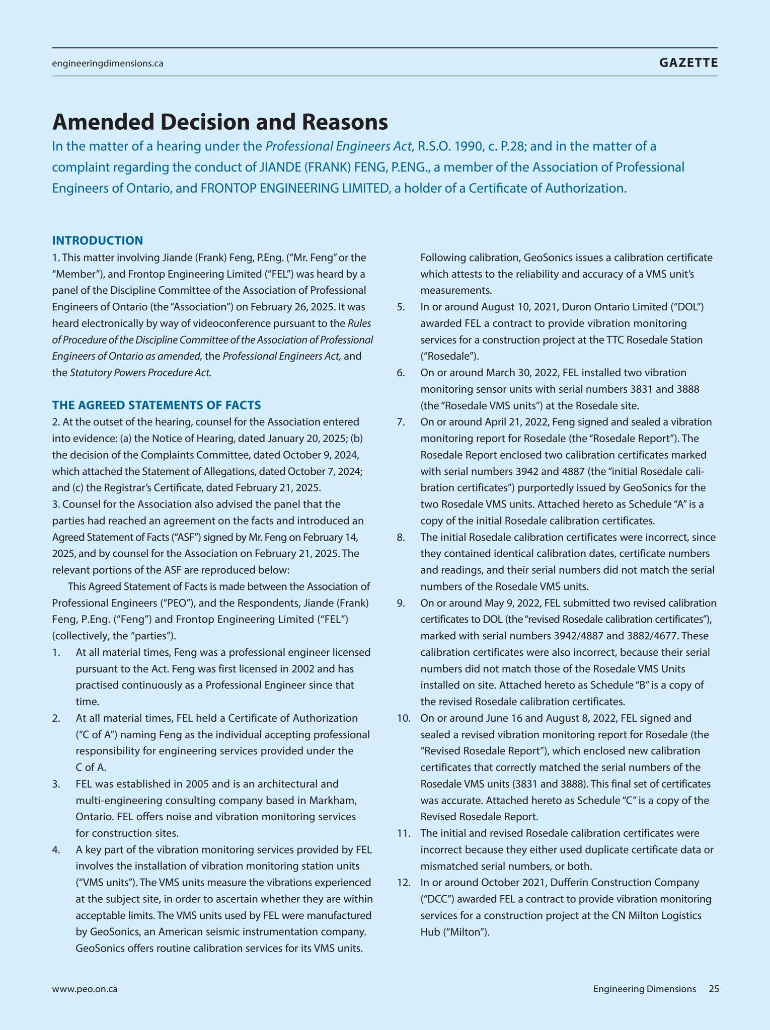 Engineering Dimensions Spring 2025 by Engineering Dimensions - Issuu