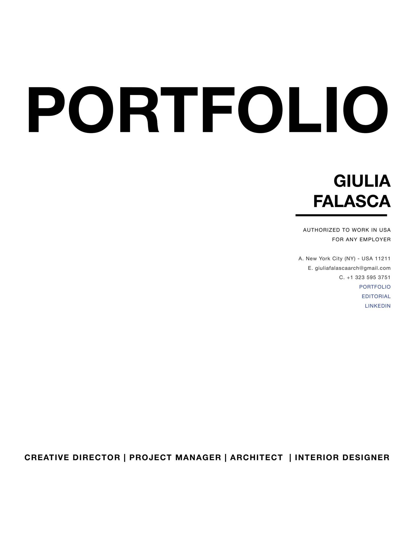Giulia Falasca _ portfolio by Giulia Falasca - Issuu