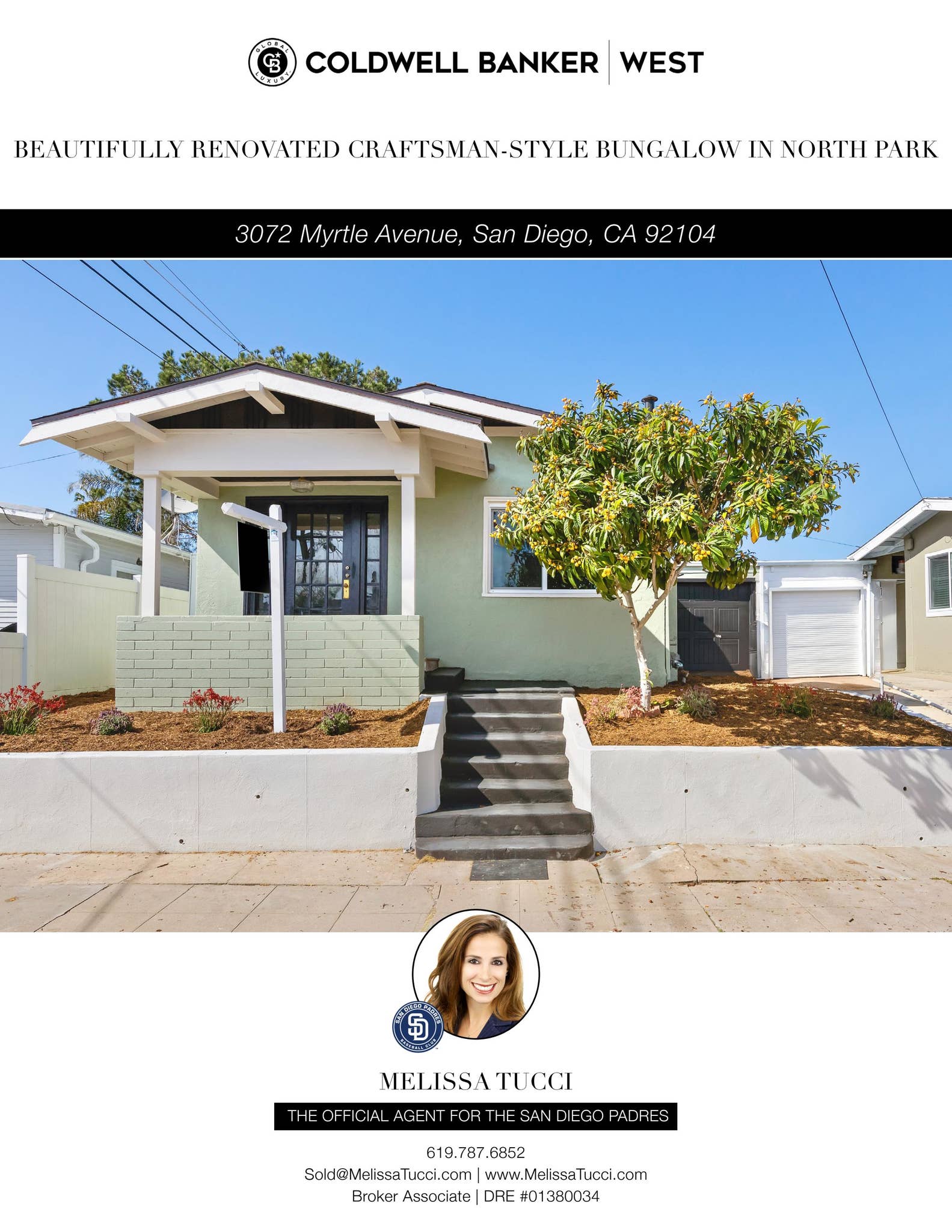 Melissa Tucci | 3072 Myrtle Avenue, San Diego by Coldwell Banker West ...