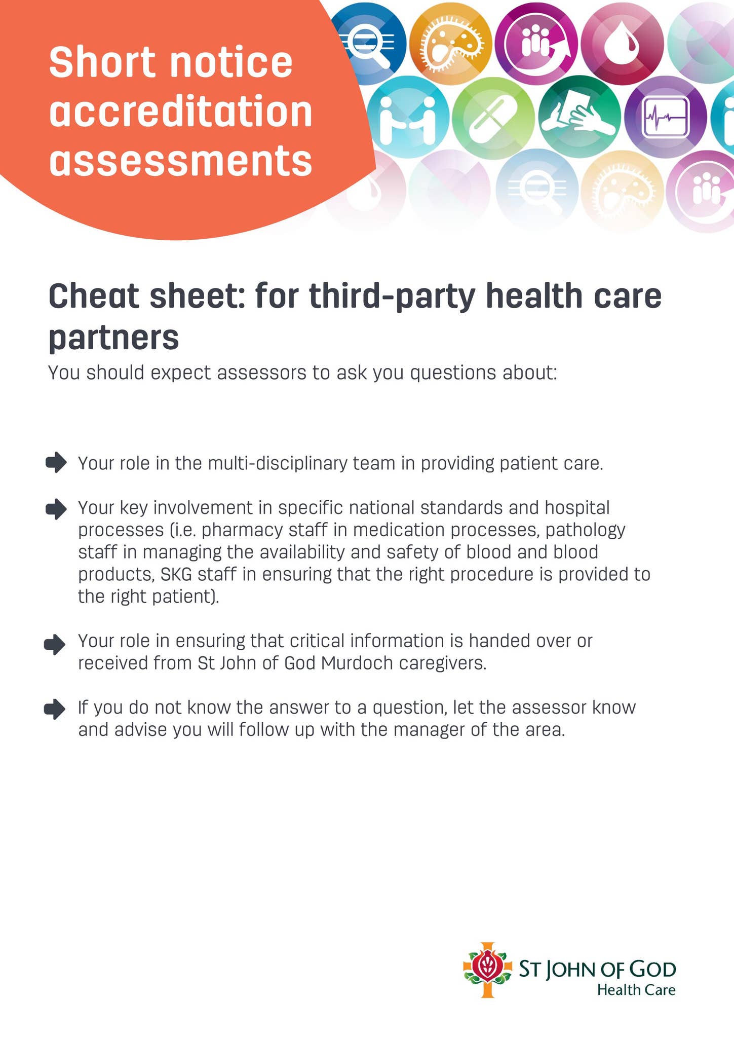 Accreditation cheat sheet - for third-party providers by sjogmurdoch ...