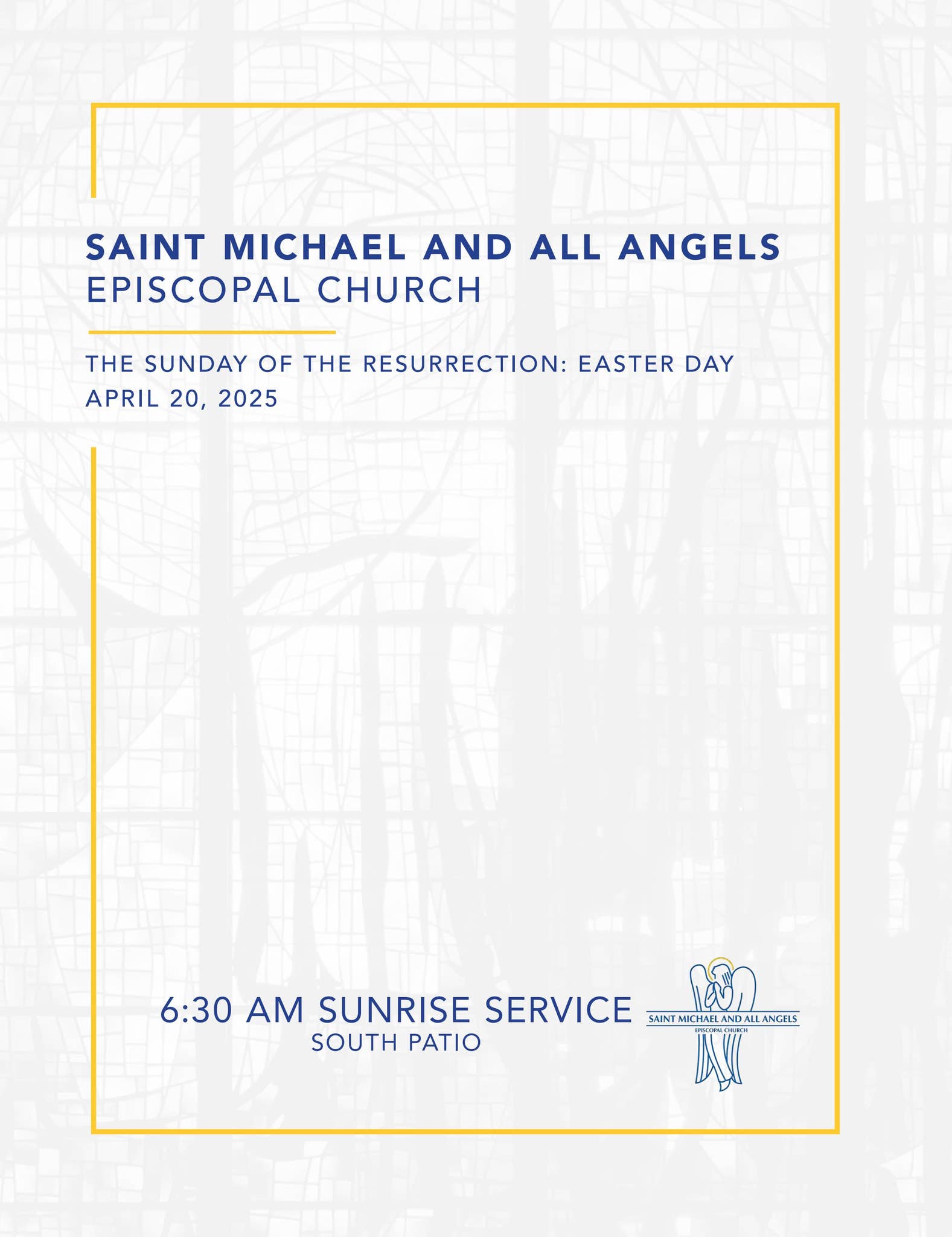 APR. 20 | 6:30 AM Easter Sunrise Service Worship Bulletin by Saint ...