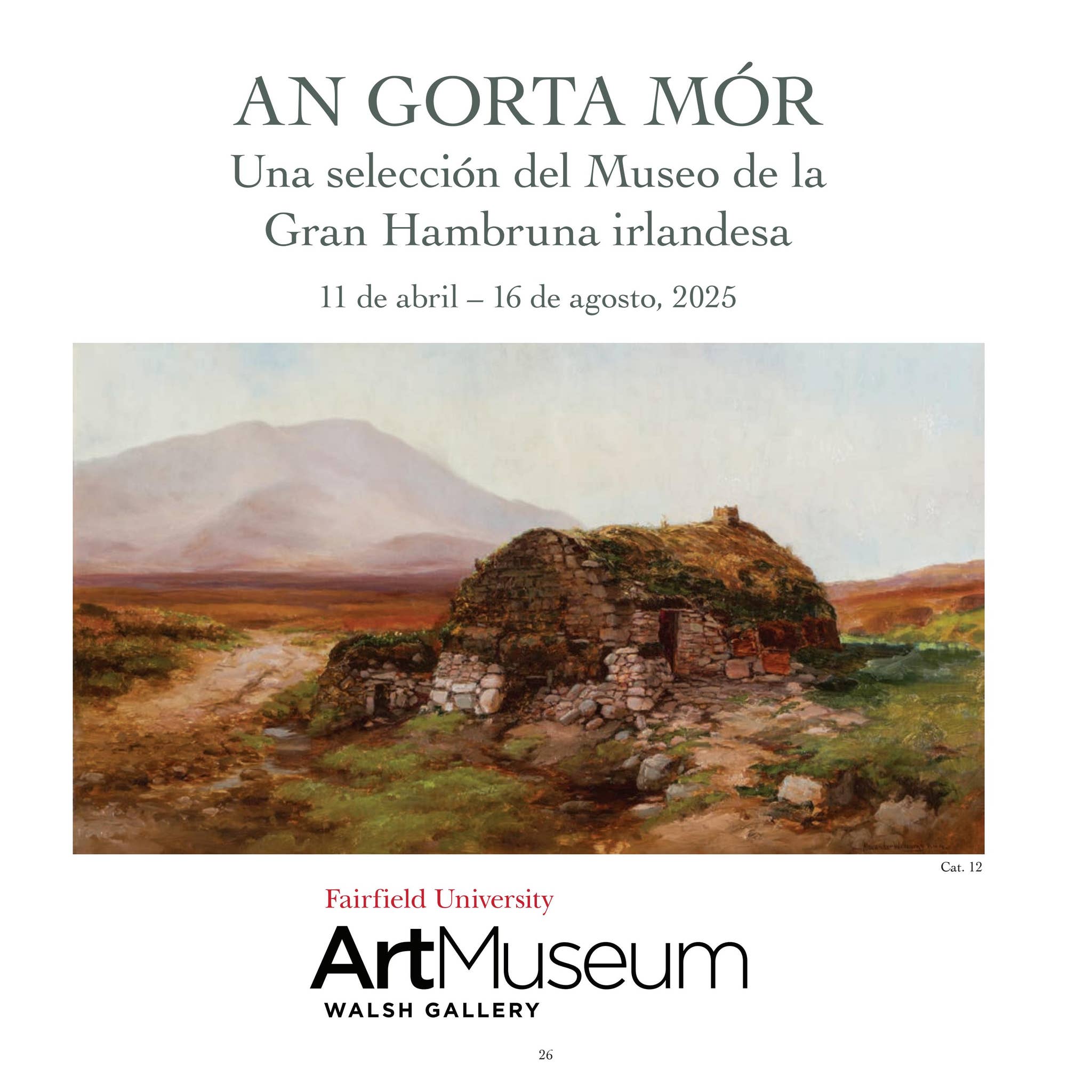 Fairfield University Art Museum | An Gorta Mór (Español) by Fairfield ...