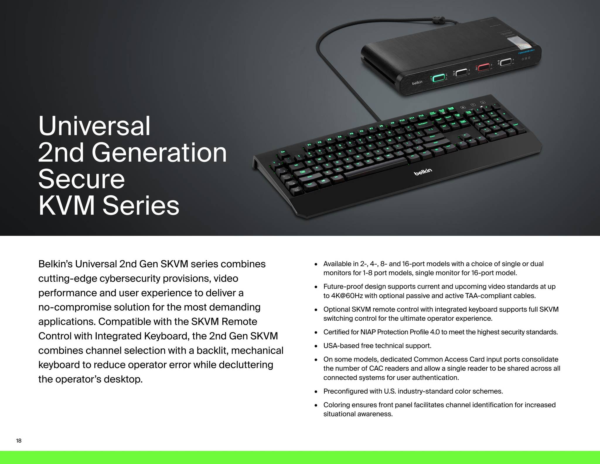 Universal 2nd Gen Secure KVM Product Brochure PP4.0 by Belkin - Issuu