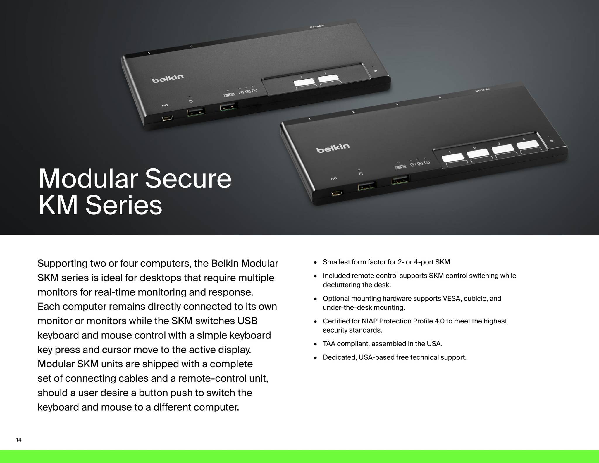 Modular Secure KM Product Brochure PP4.0 by Belkin - Issuu