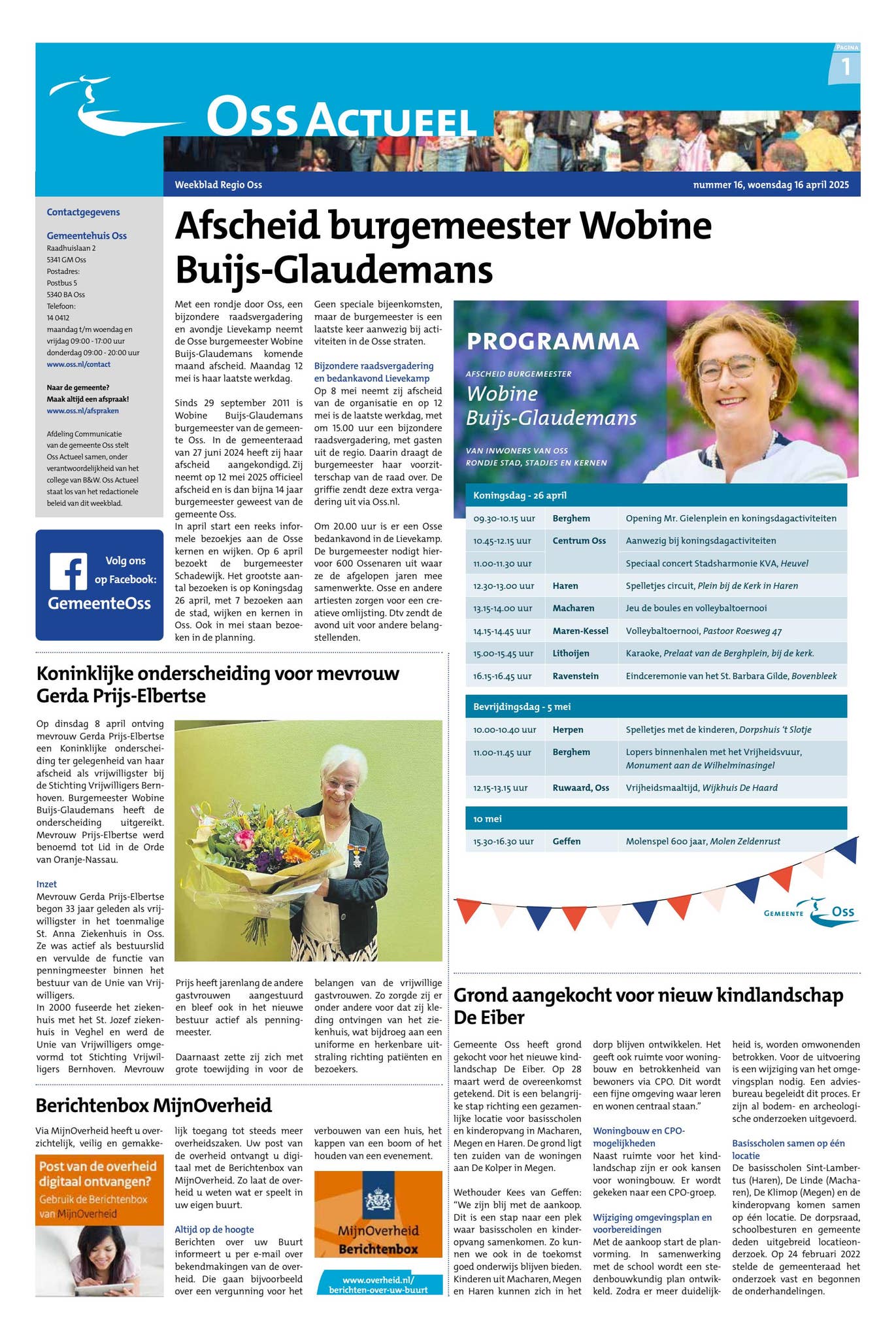 gemeente oss week 16 2025 by Het Mediacentrum - Issuu