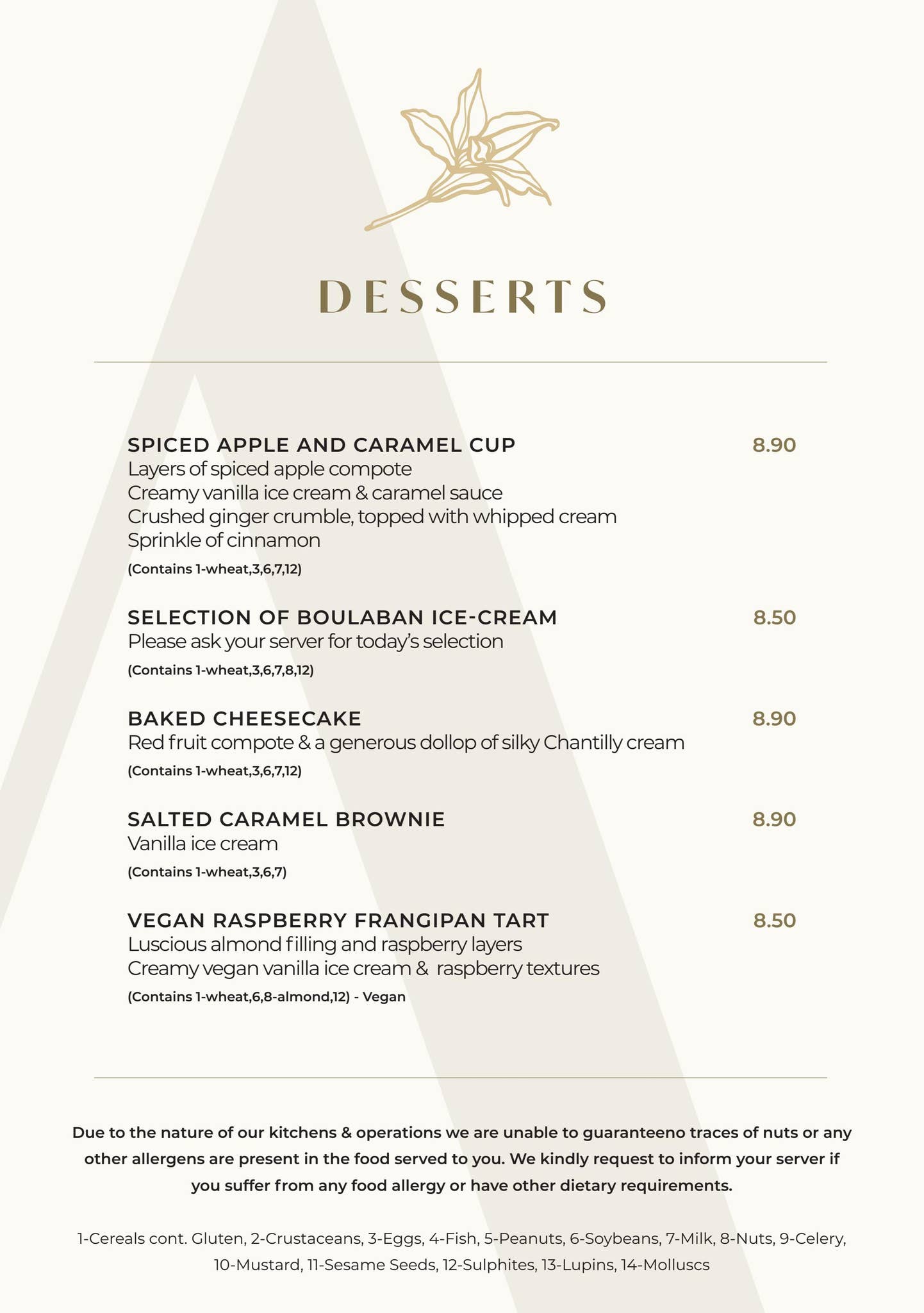 Fairways Hotel Dessert Menu Brasserie by iNUA Hospitality - Issuu