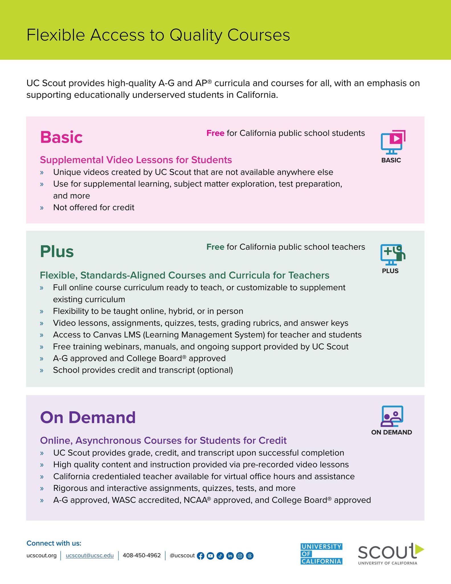 UC Scout Informational Flyer by UC Scout - Issuu