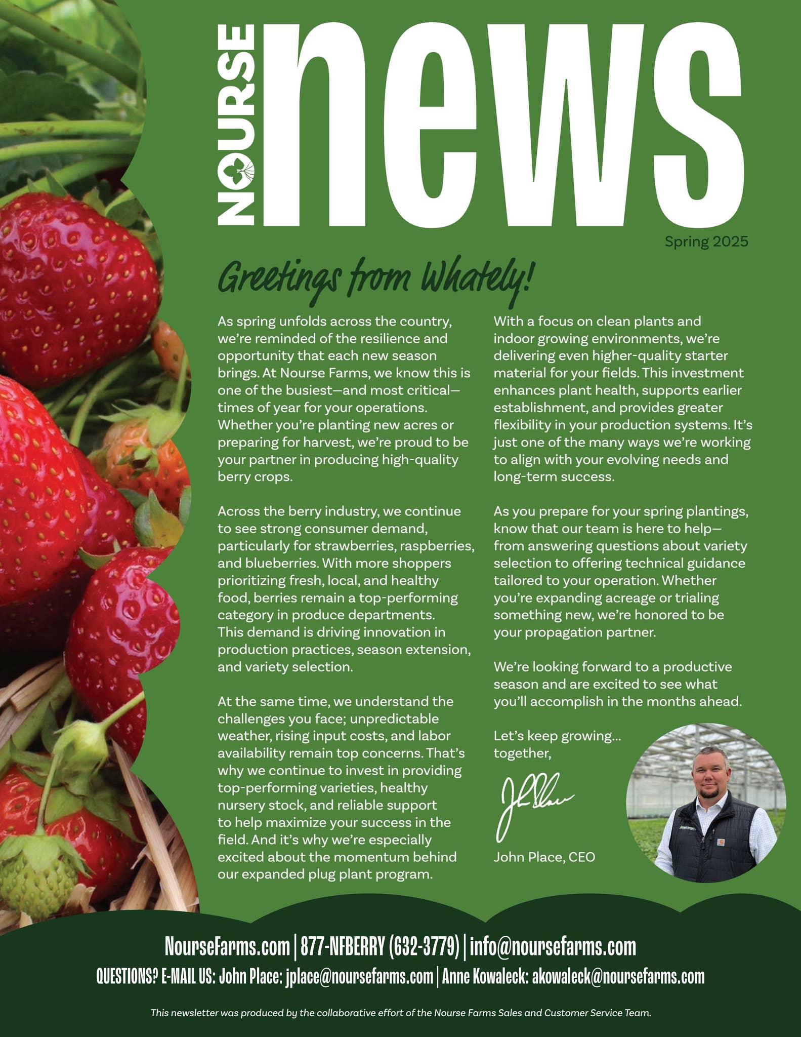 Nourse Farms Spring 2025 Commercial Growers Newsletter by Nourse Farms ...