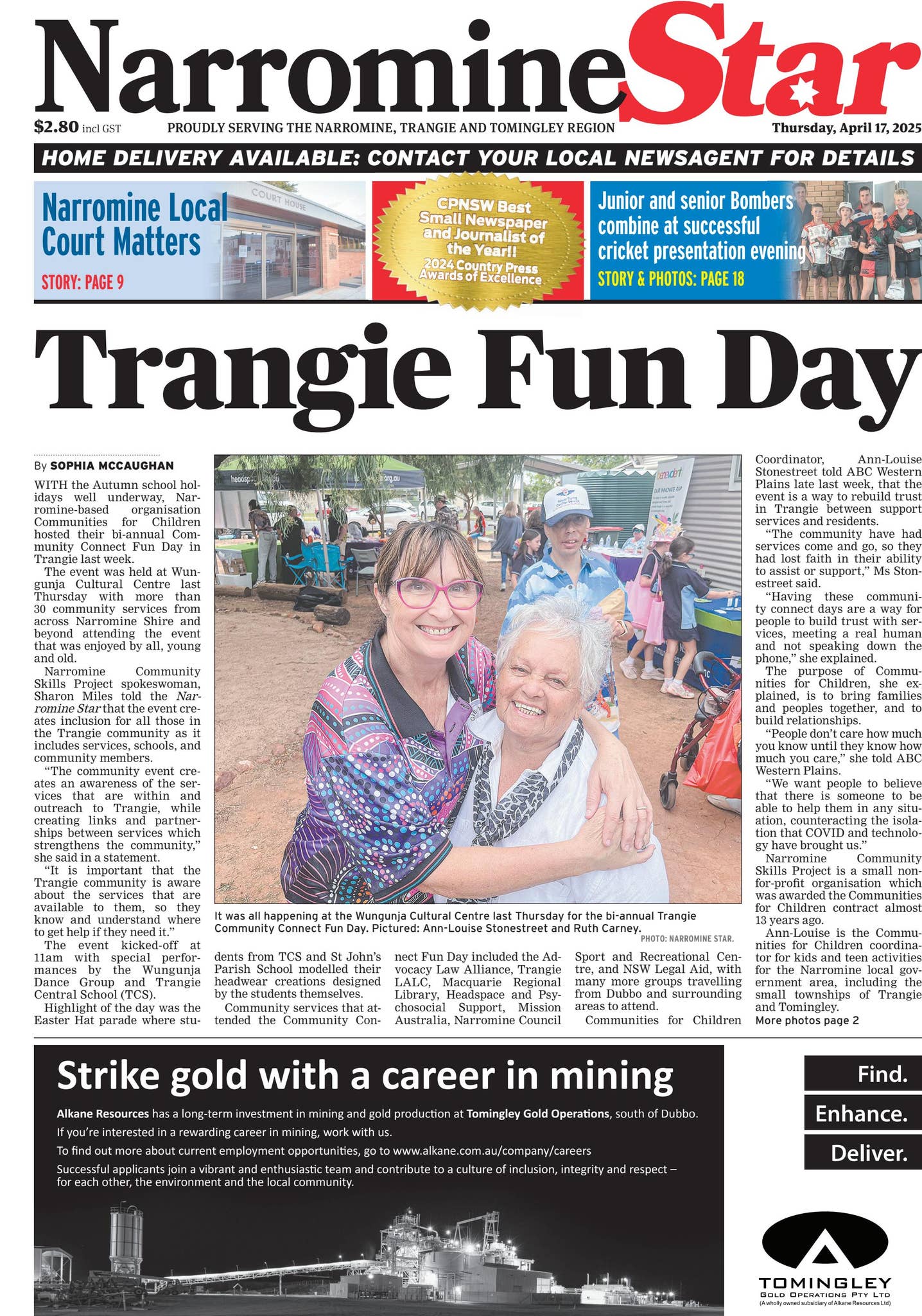 Narromine Star 17.04.2025 by Panscott Media - Issuu
