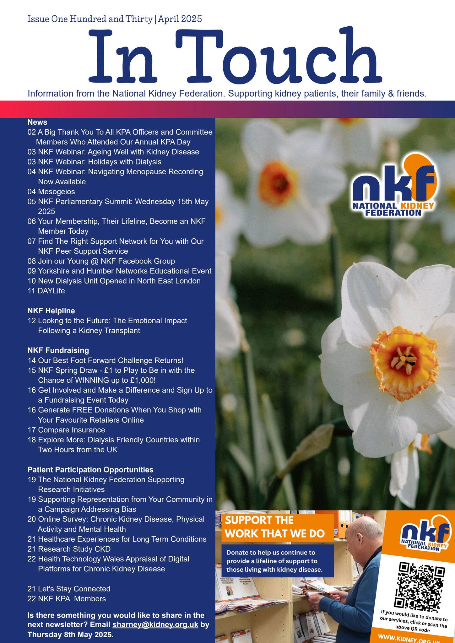 In Touch April 2025 by National Kidney Federation - Issuu