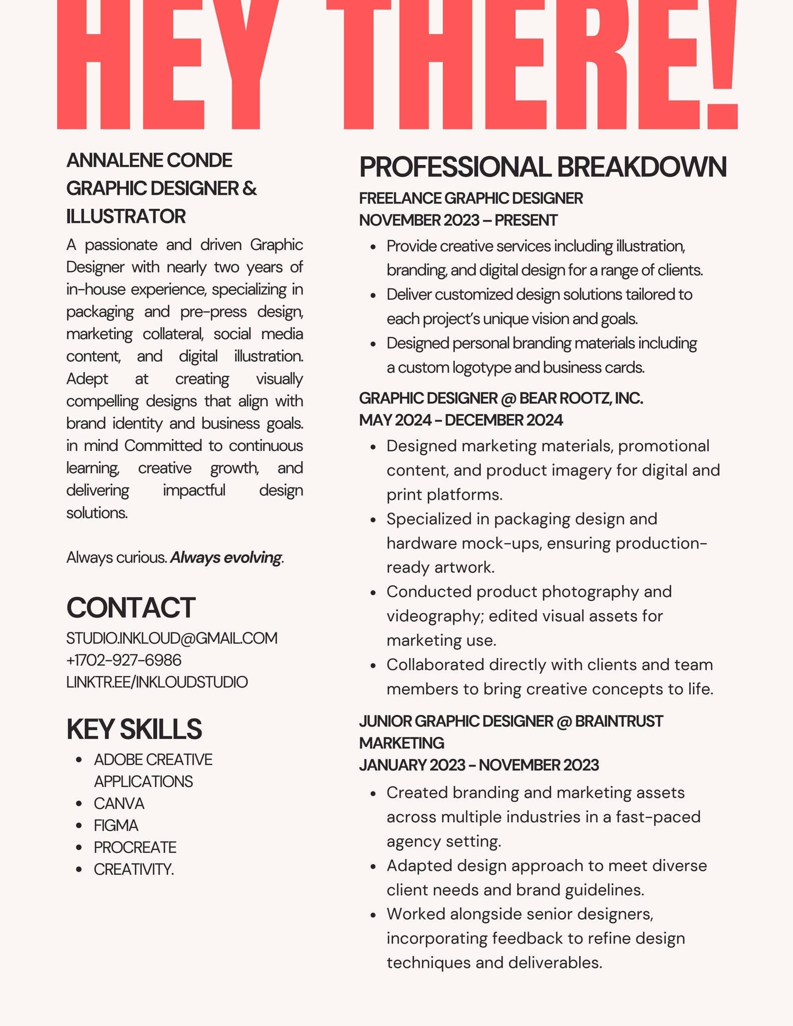 AC Resume ! Updated by Annalene C - Issuu
