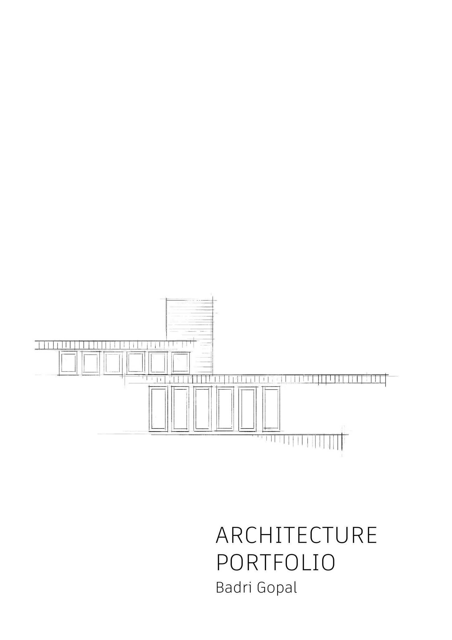 BADRI GOPAL ARCHITECTURE PORTFOLIO by Badri G - Issuu