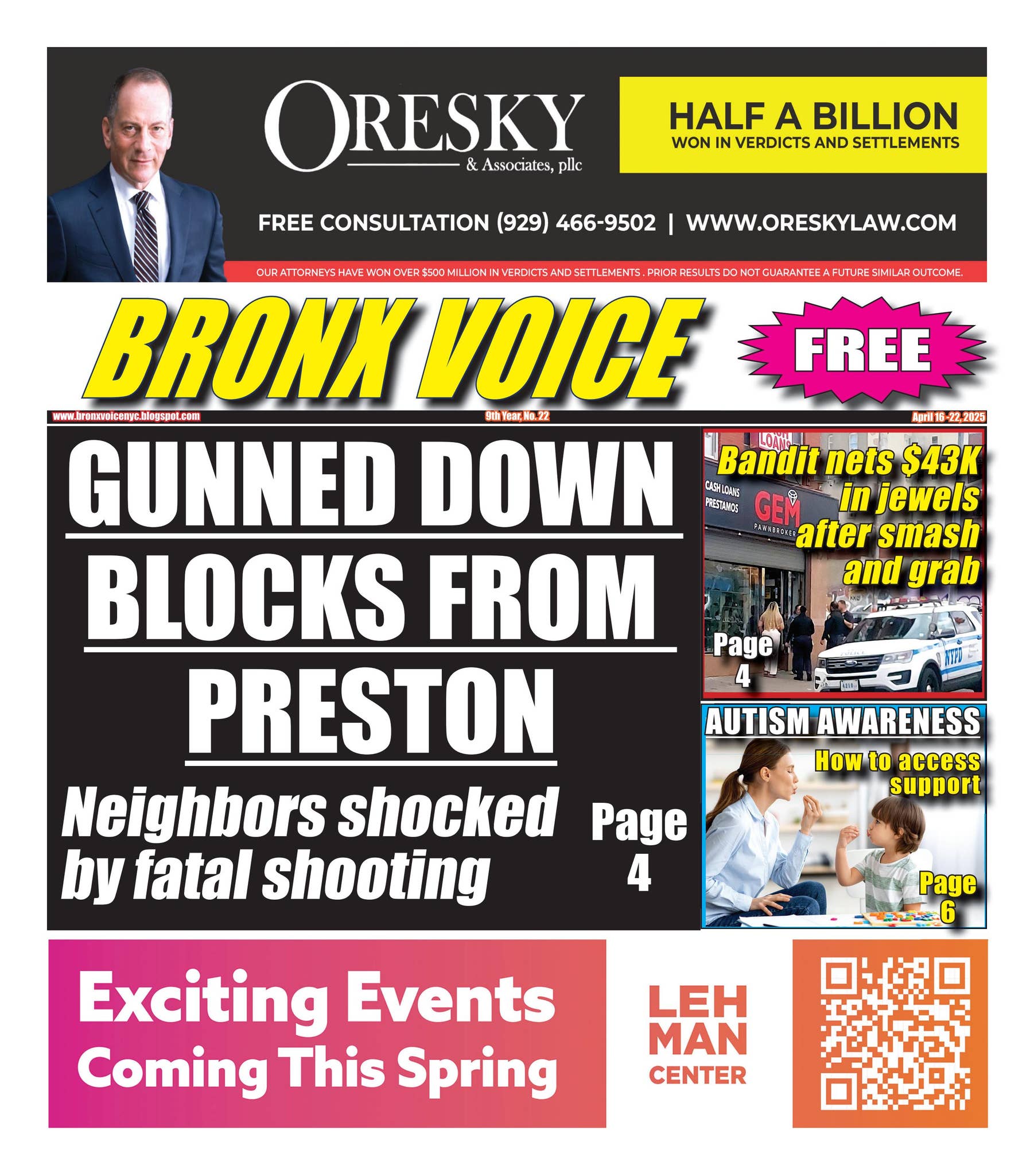 Bronx Voice - April 16, 2025 by Bronx Voice - Issuu