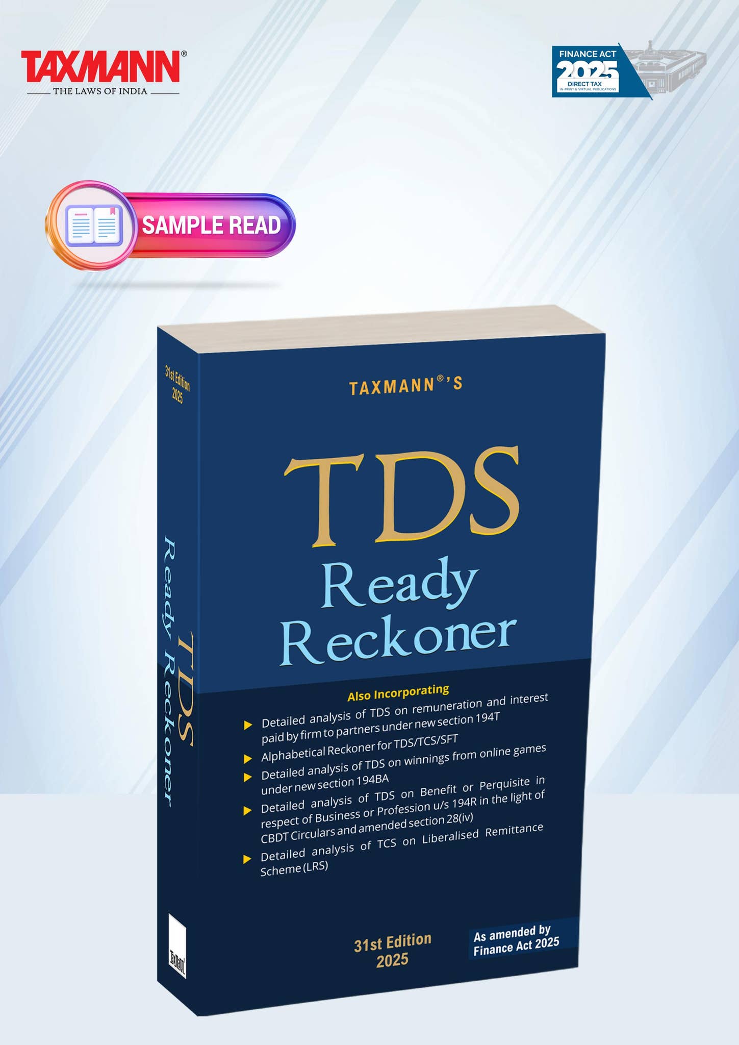 Taxmann's TDS Ready Reckoner by Taxmann - Issuu