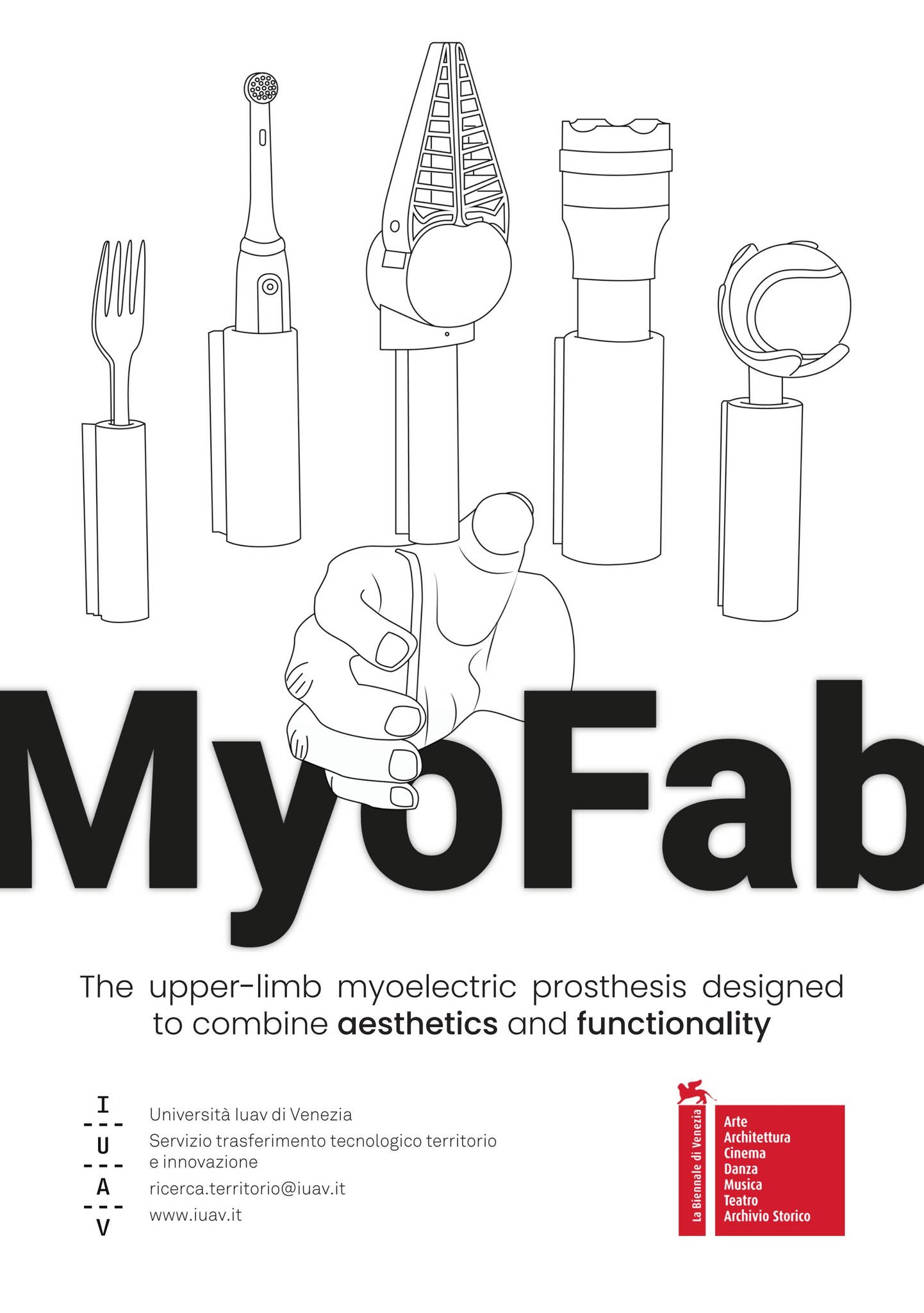 MYOFAB - The upper-limb myoelectric prosthesis designed to combine ...