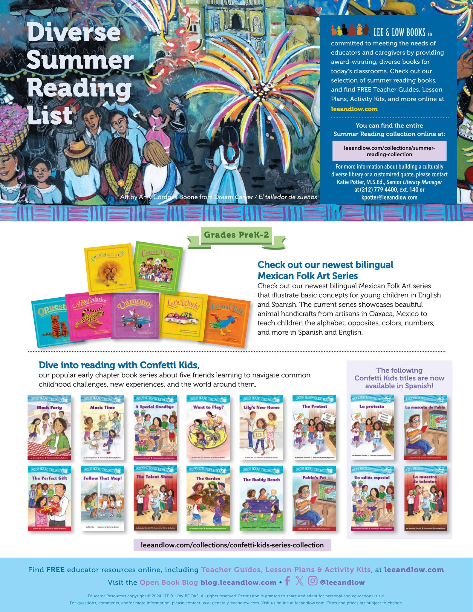 Diverse Summer Reading List by Lee & Low Books - Issuu