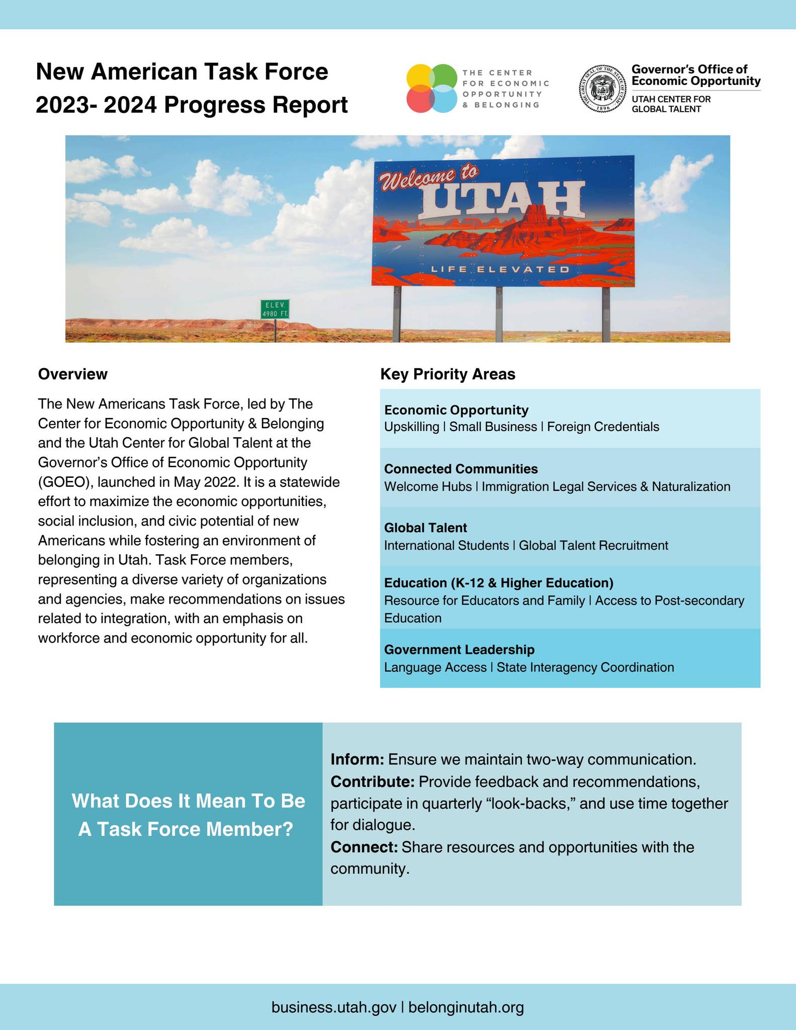 New American Task Force Progress Report 2023-2024 by Utah Governor's Office of Economic ...