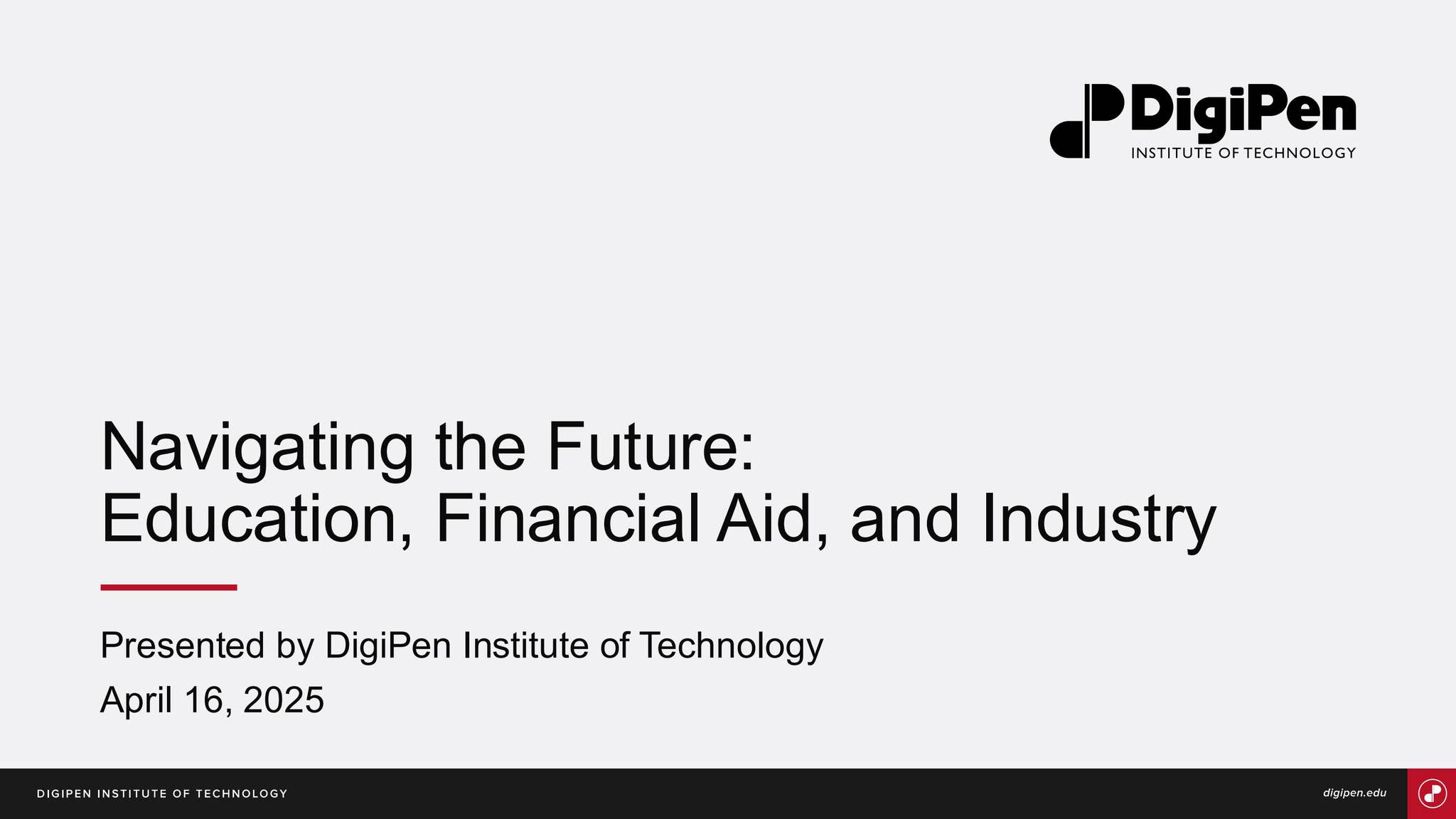 DigiPen Institute of Technology - Navigating the Future: Education ...