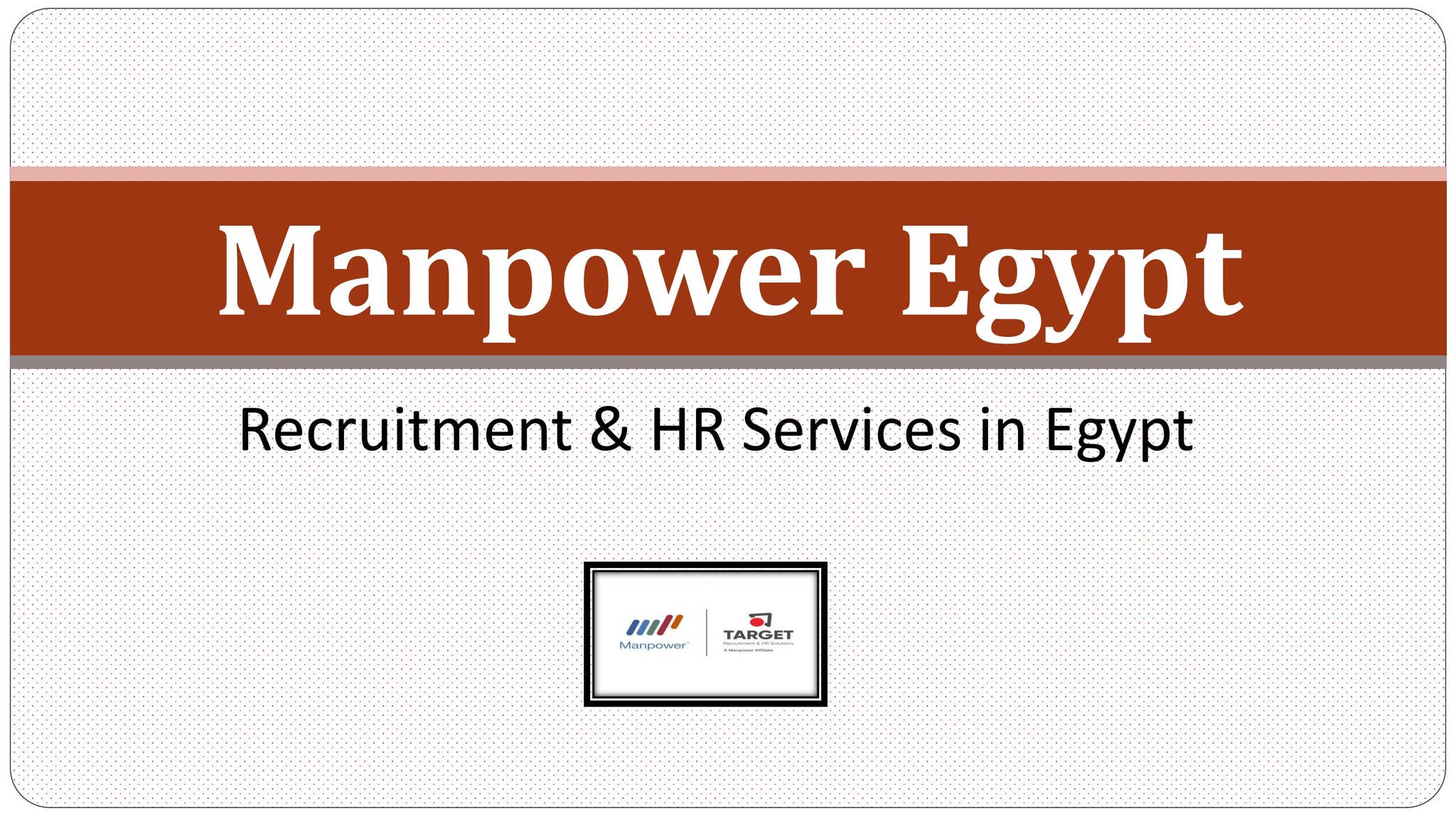 Manpower Egypt by Manpower Egypt - Issuu