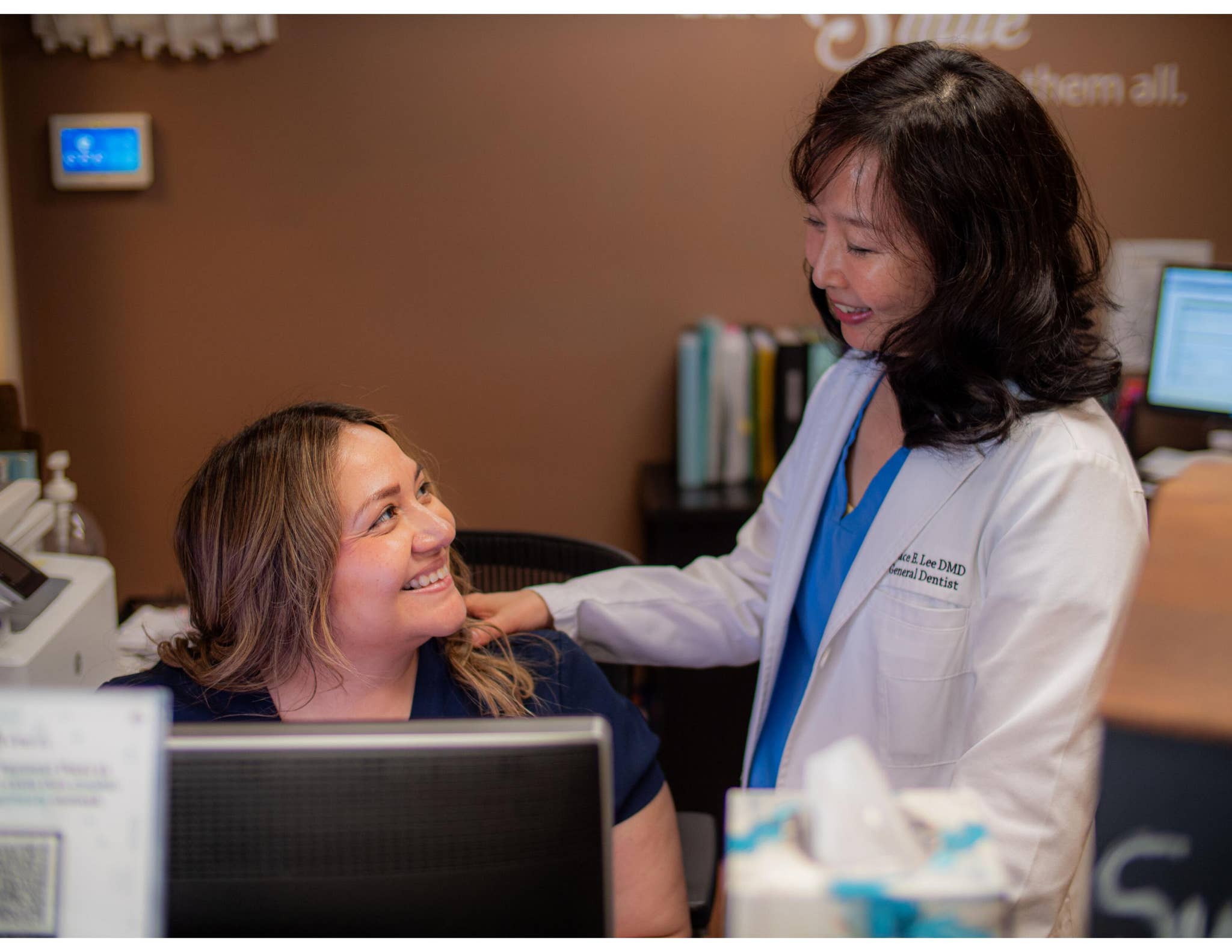 Dr. Grace Lee takes the time to connect with every team member at Elite ...
