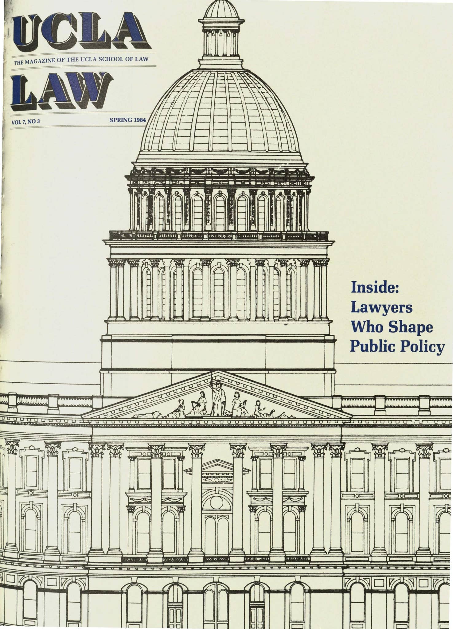 UCLA Law - Spring 1984, Vol. 7, No. 3 by UCLA Law - Issuu