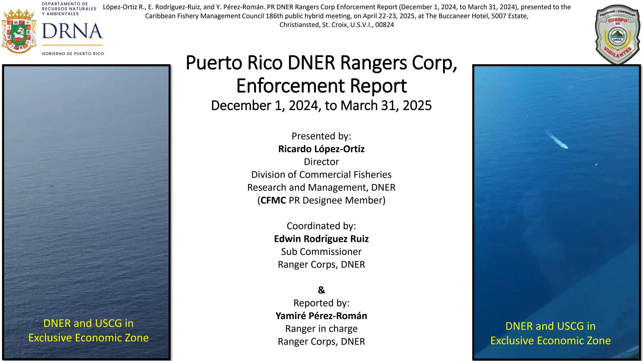 PR DNER Enforcement Presentation for 186th CFMC Regular Meeting by ...