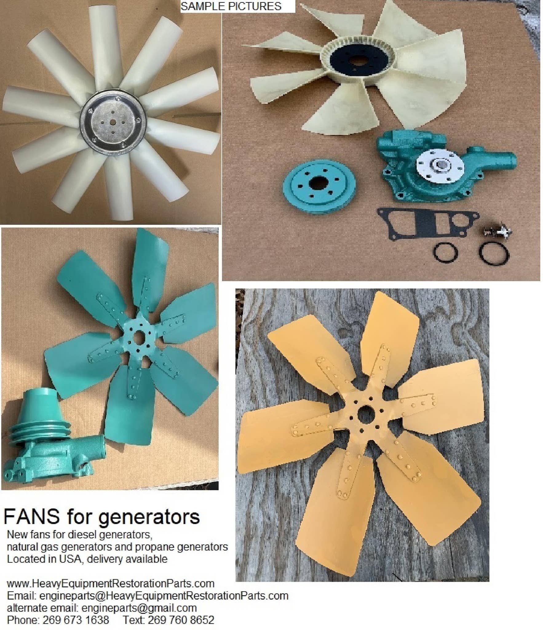 Generator fans by engineparts2 - Issuu