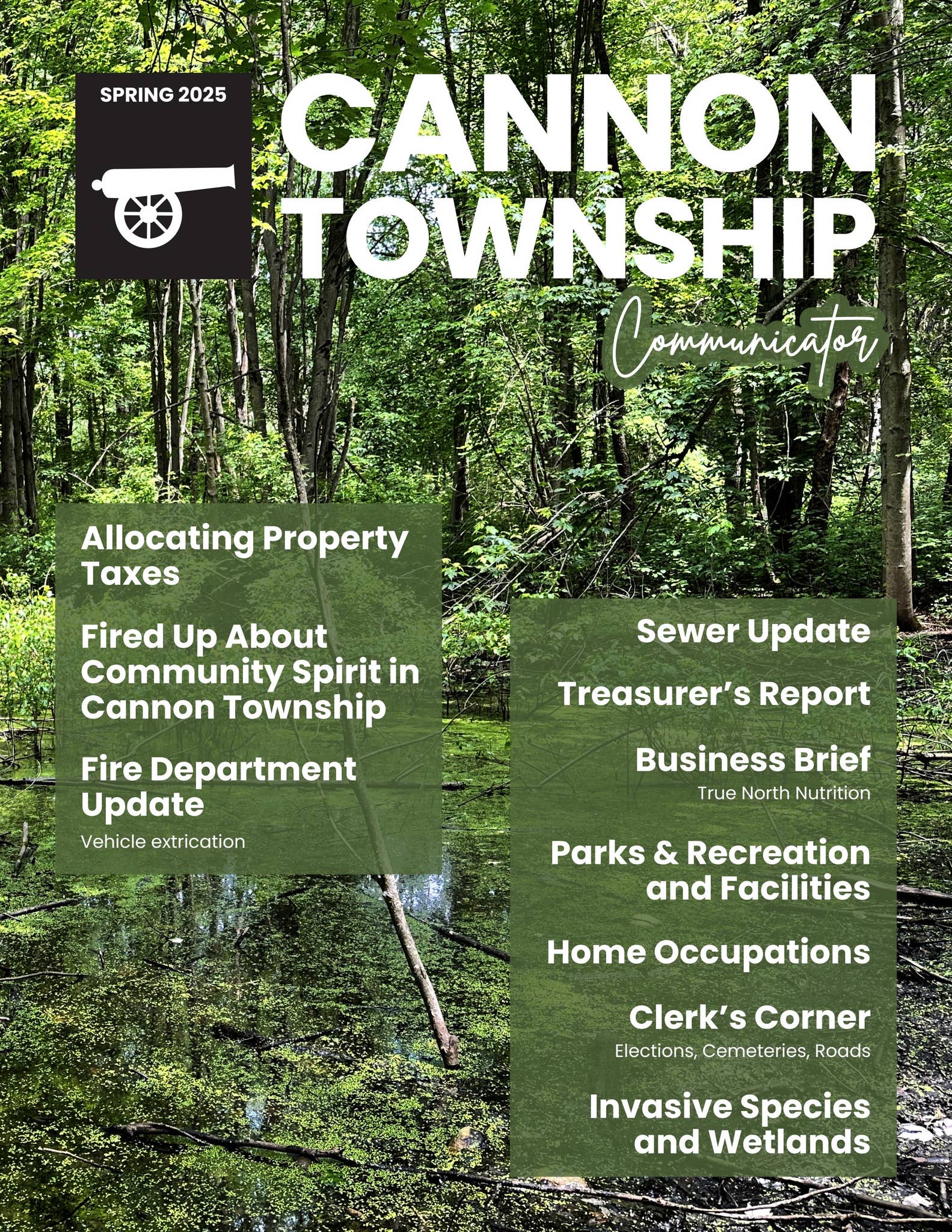 Cannon Township Communicator - Winter 2025 by DesignByBre - Issuu