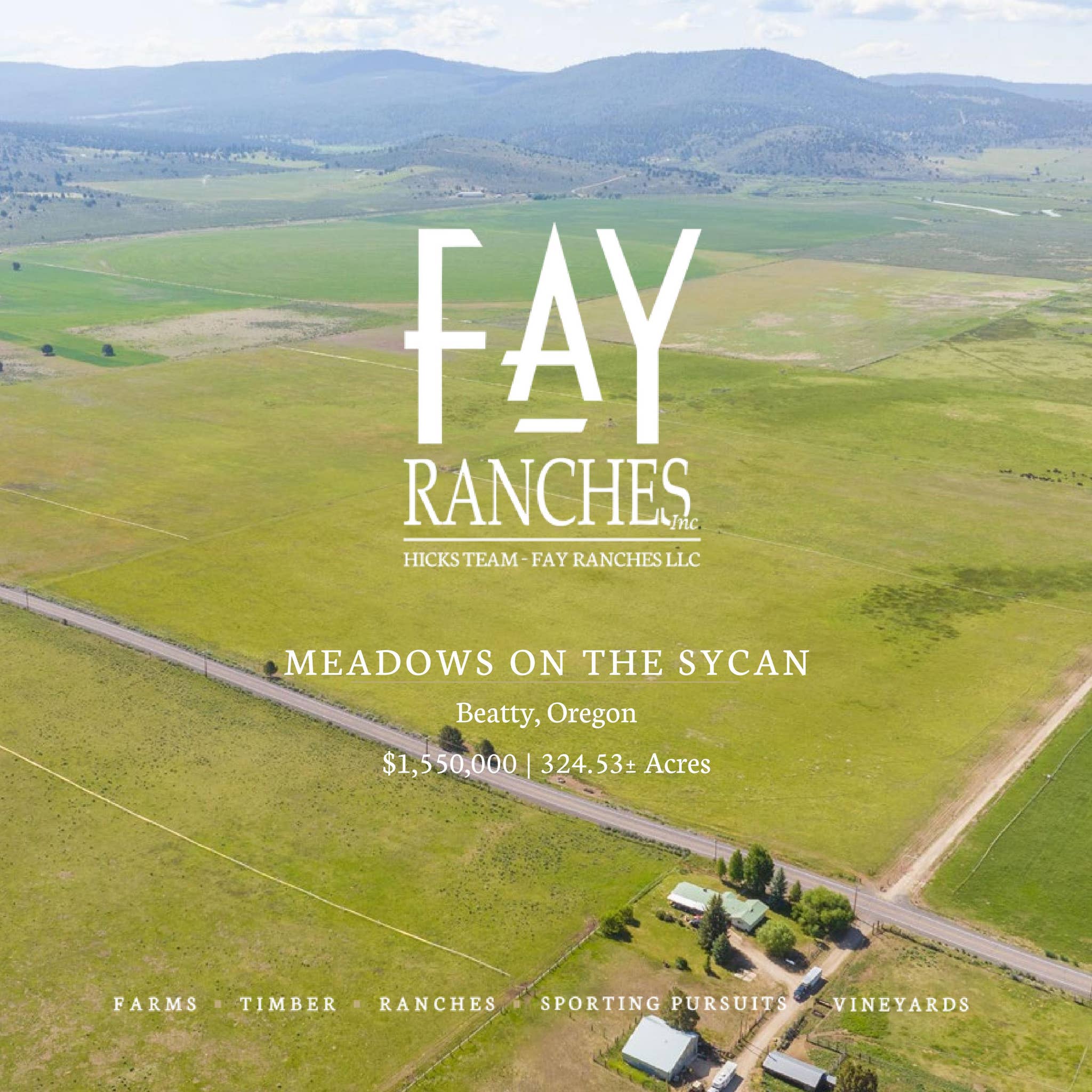 SOLD: Meadows on the Sycan | Fay Ranches by Fay Ranches - Issuu