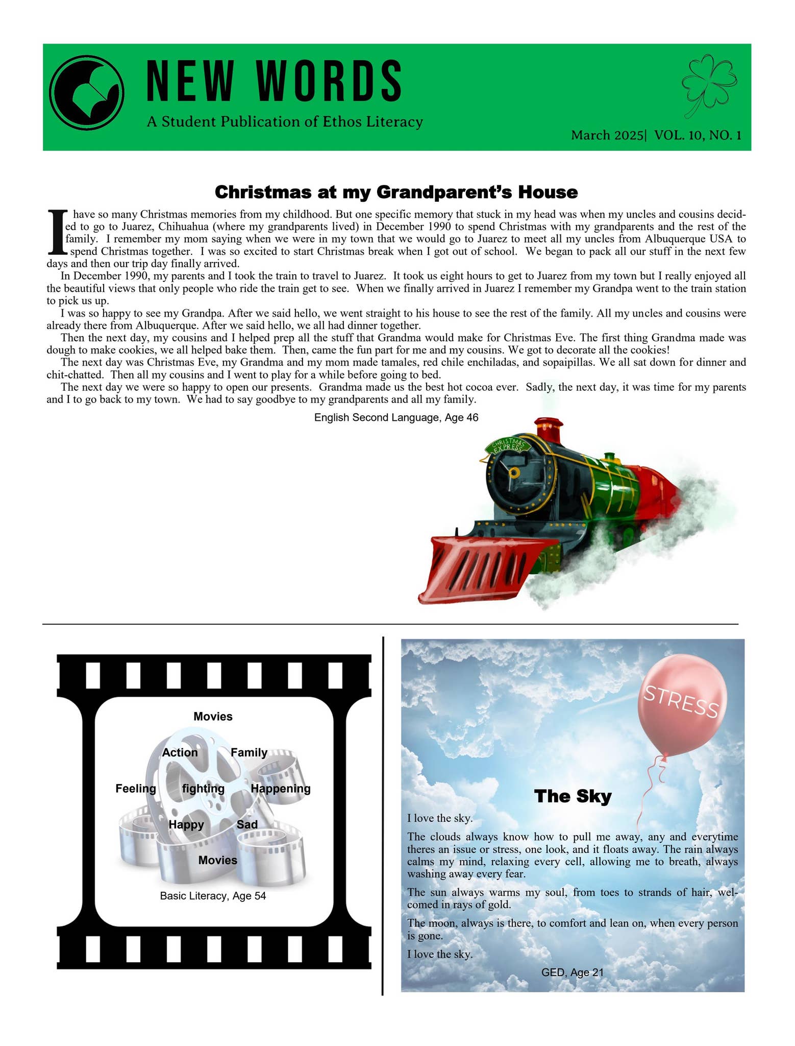 March 2025| VOL. 10, NO. 1 by Ethos Literacy - Issuu