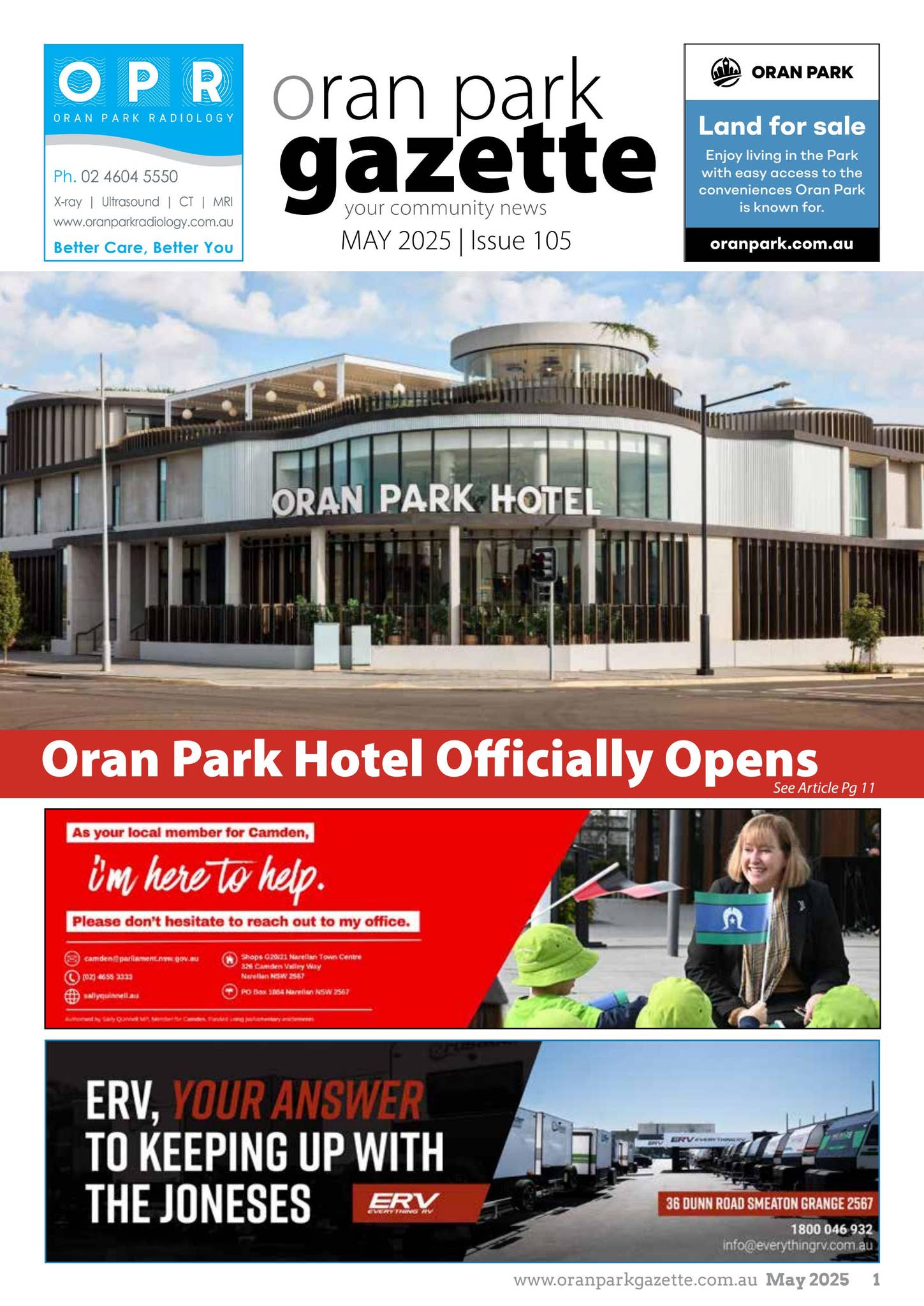 ORAN PARK GAZETTE MAY 2025 by District Gazette - Issuu