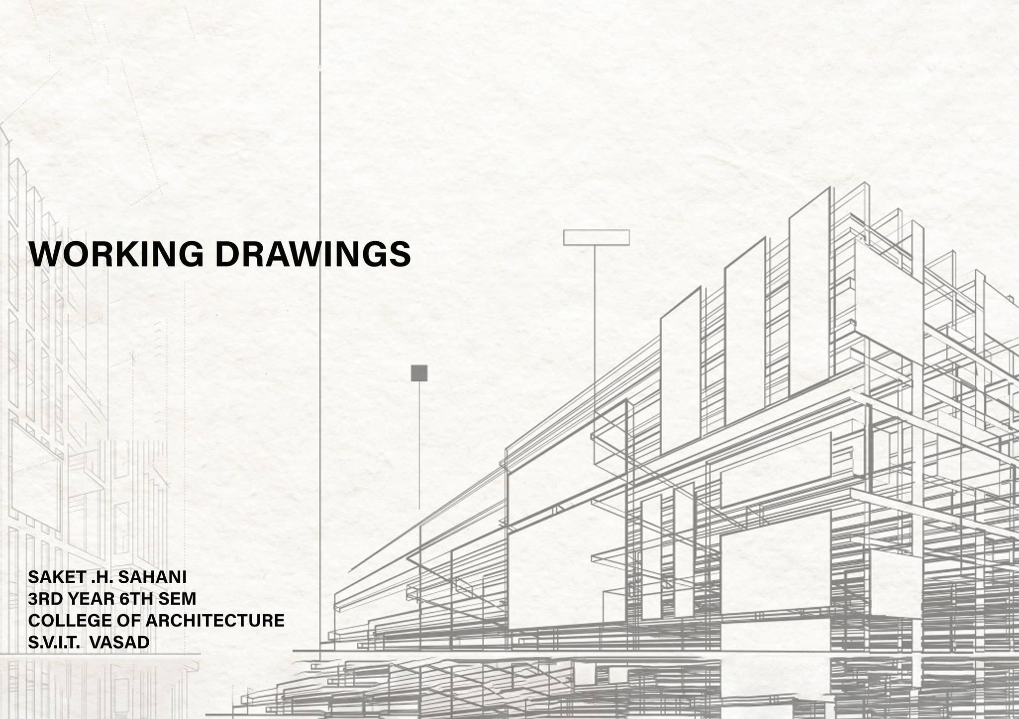 Working Drawings for Institutional by saketsahani201 - Issuu