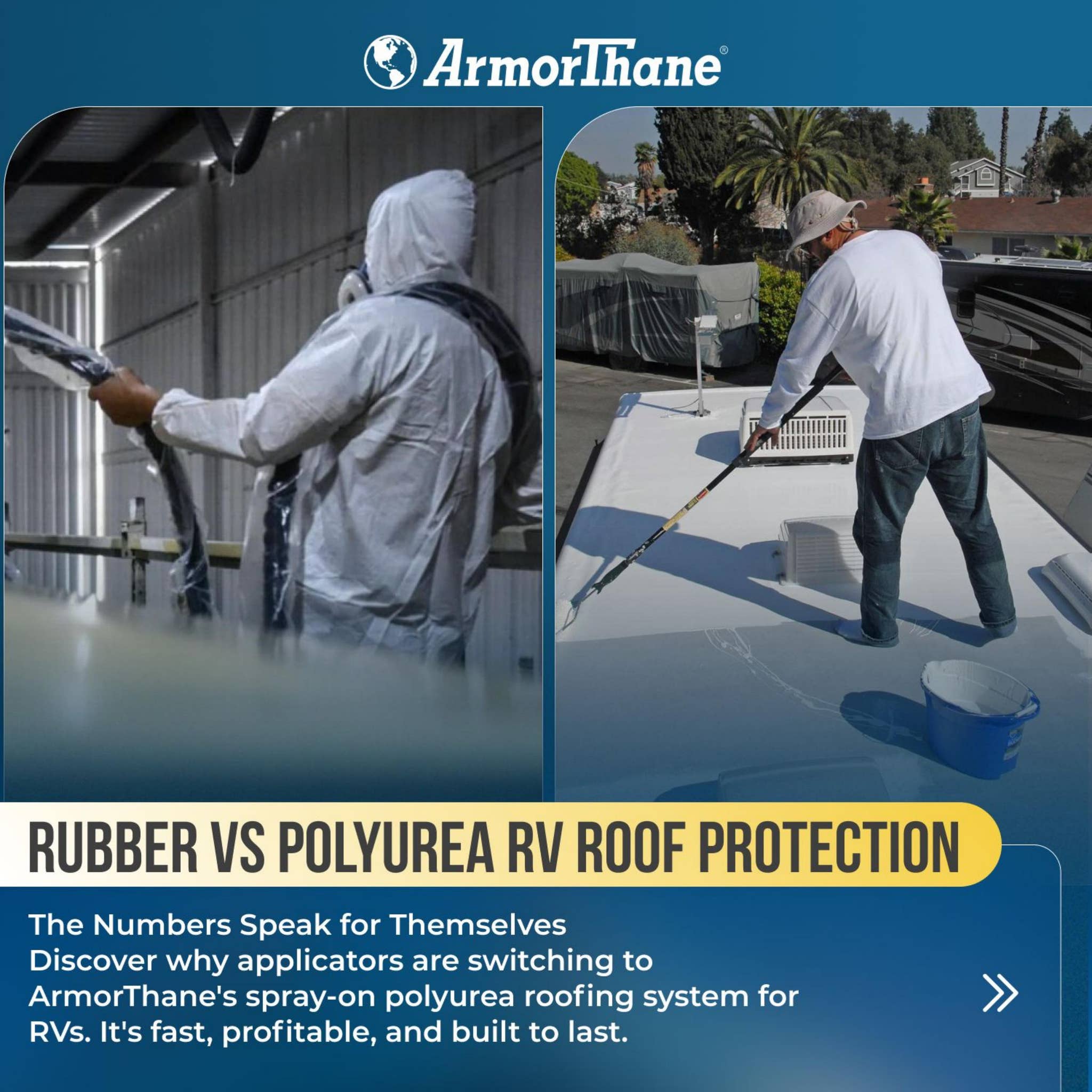Rubber VS Polyurea RV Roof by ArmorThane USA Inc. - Issuu
