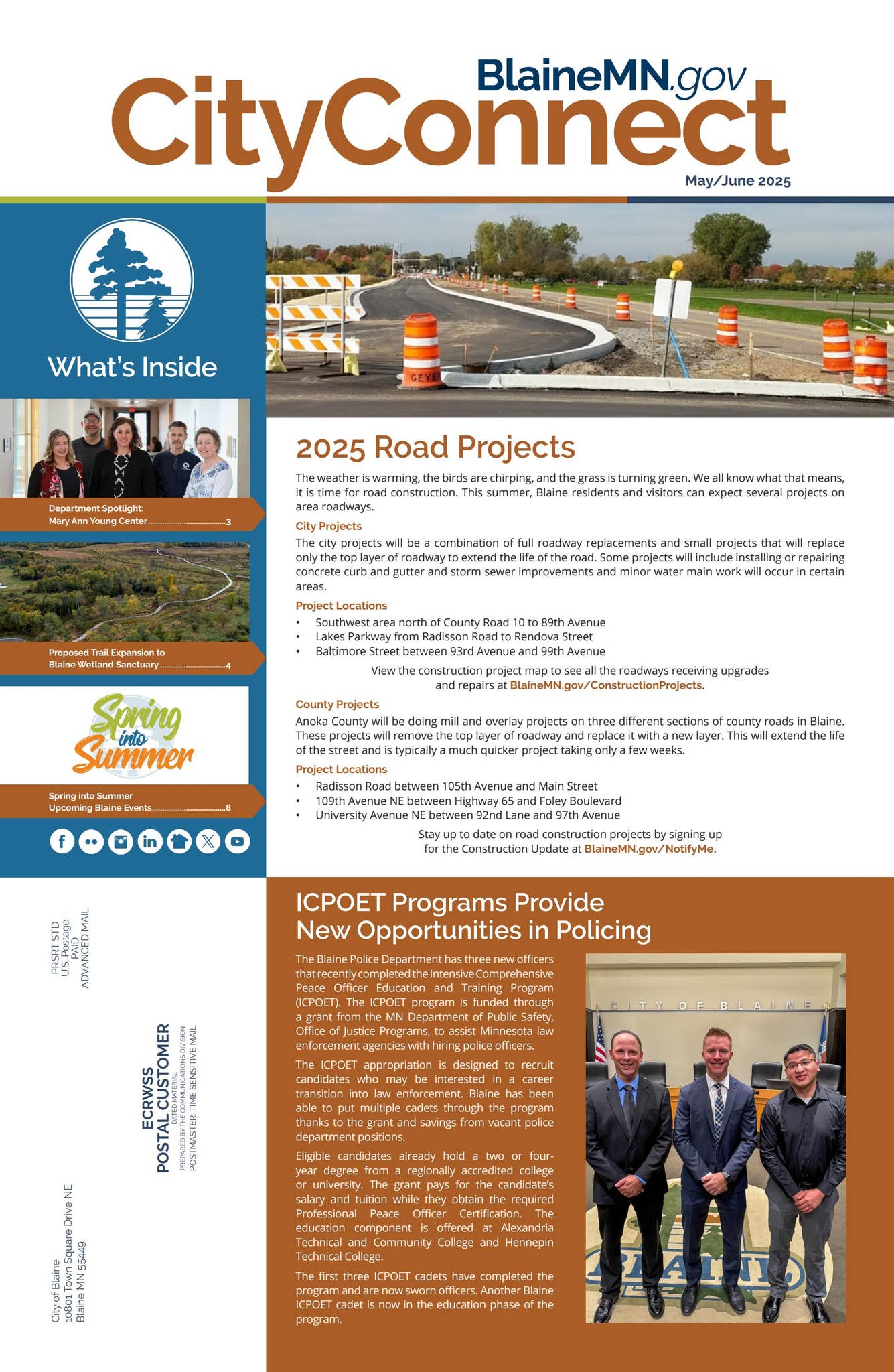 Blaine CityConnect - May/June 2025 by City of Blaine - Issuu